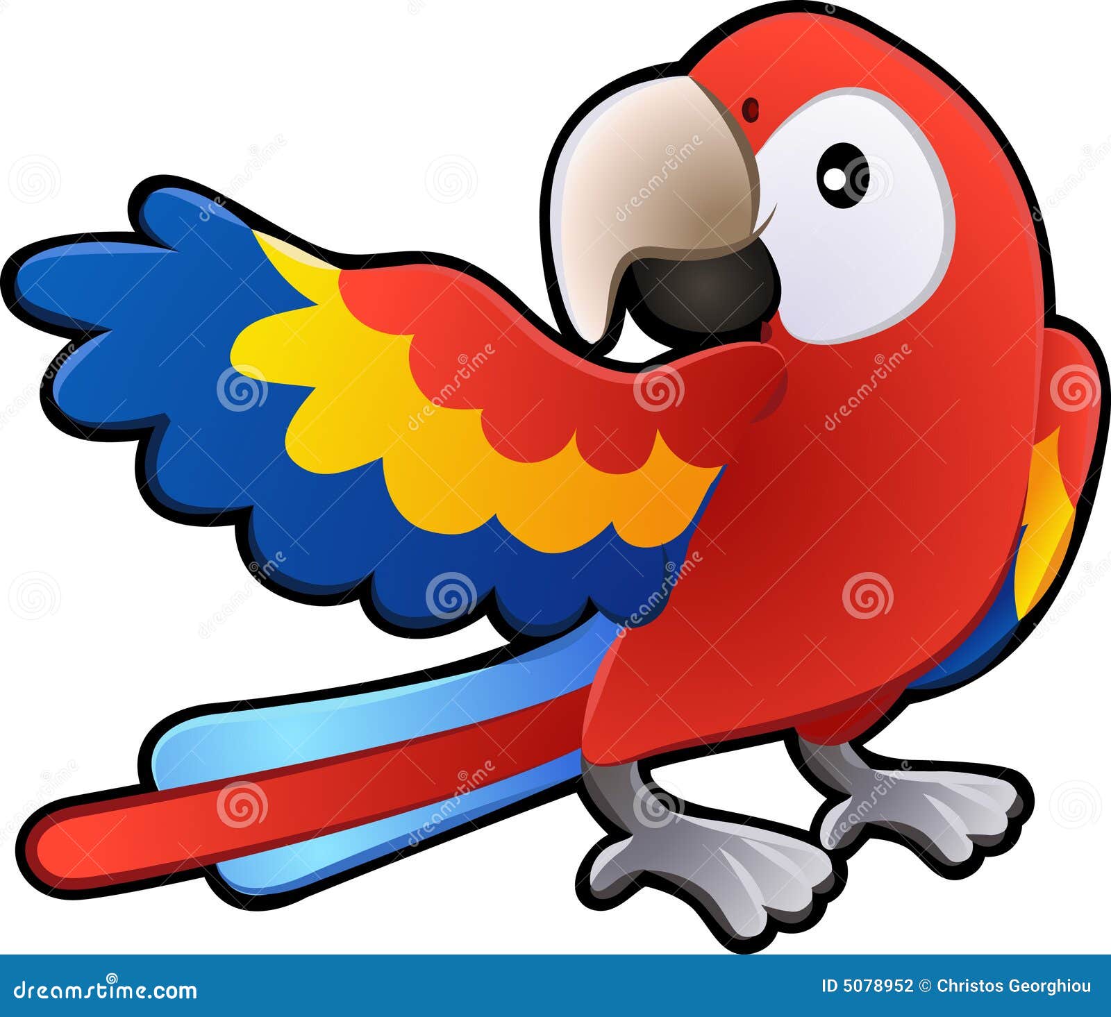 Scarlet Macaw Clipart