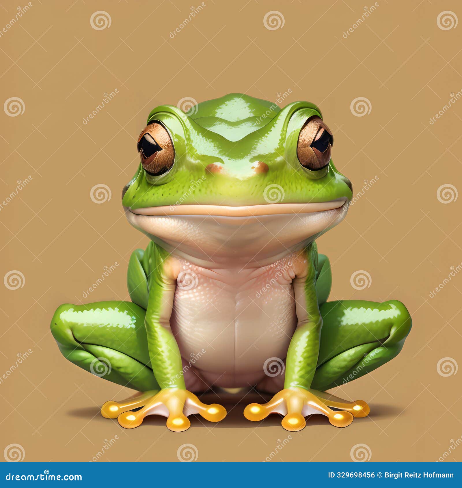 Cute Frog Cartoon Illustration Stock Illustration - Illustration of ...
