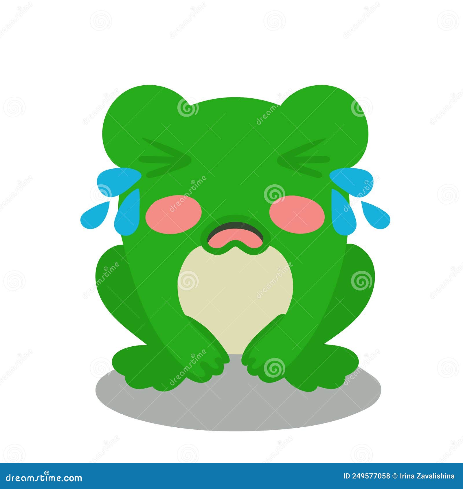 Frog Crying Stock Illustrations – 72 Frog Crying Stock Illustrations ...