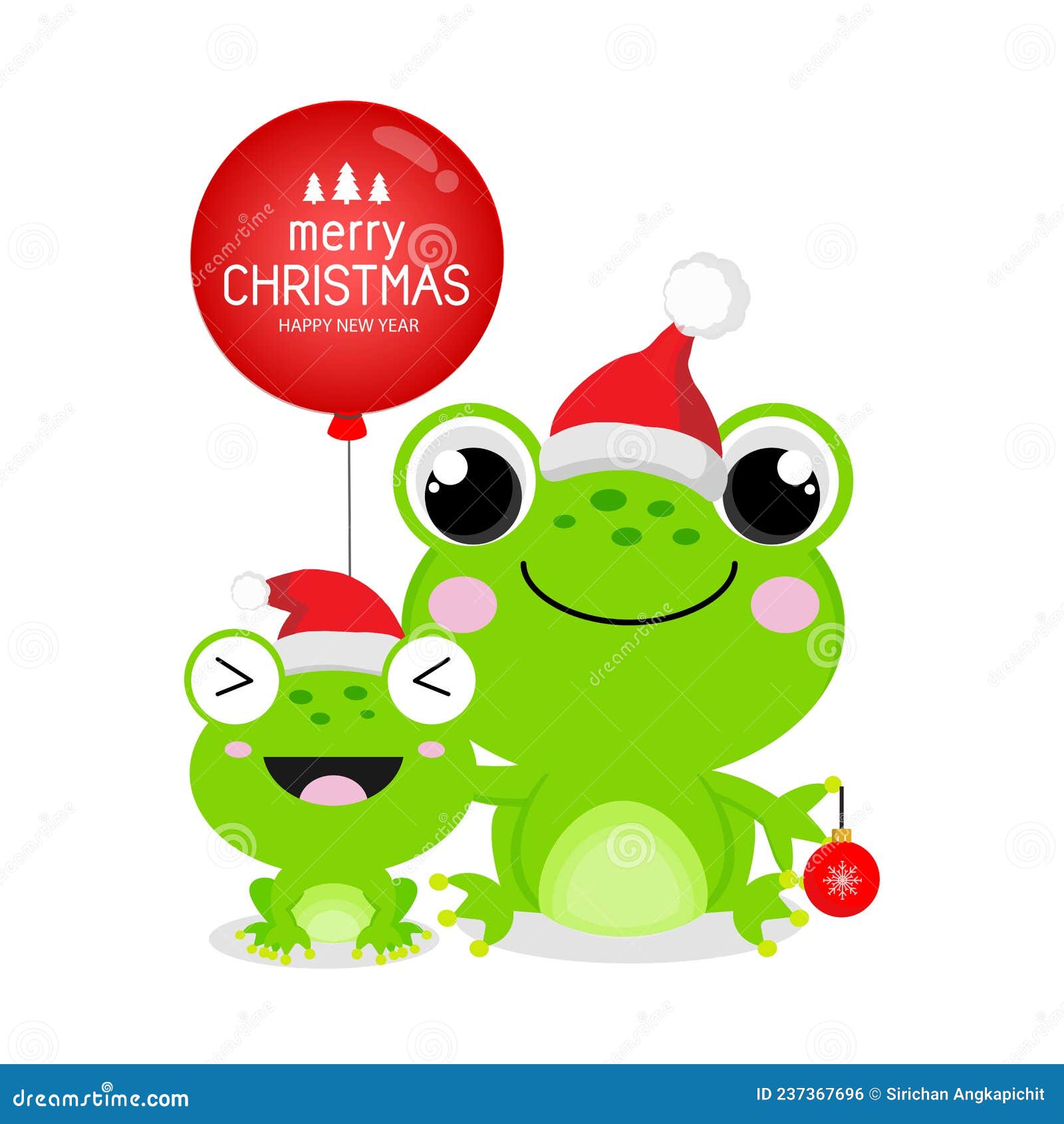 Cute Frogs. Green Funny Frogs In Various Poses, Happy Animals Group ...