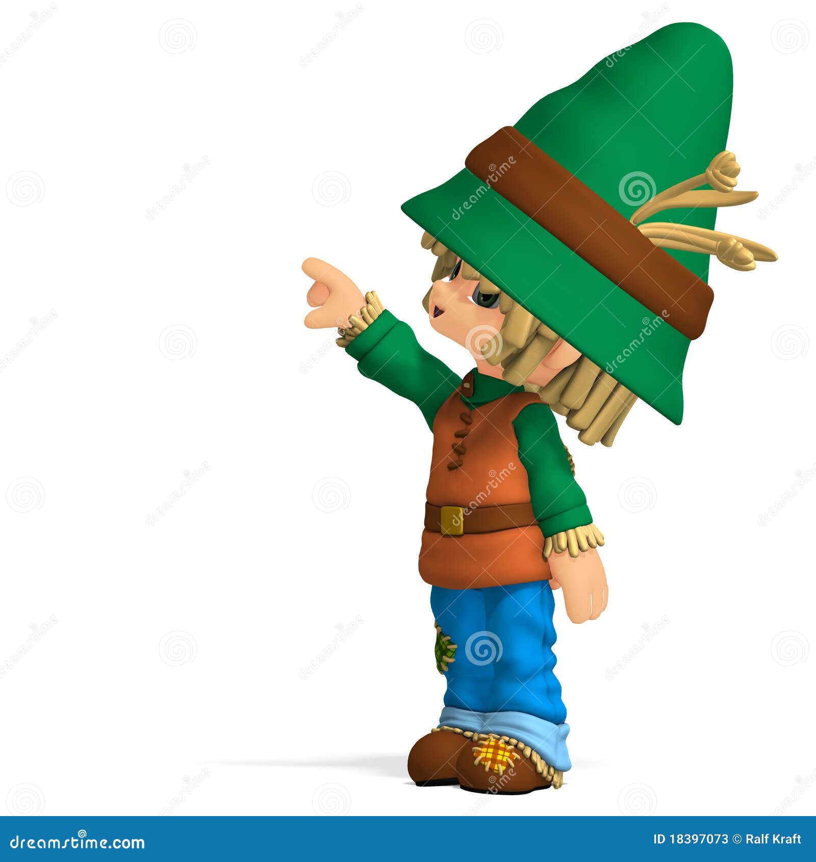 Cute and Funny Cartoon Farmer Boy Stock Illustration - Illustration of ...