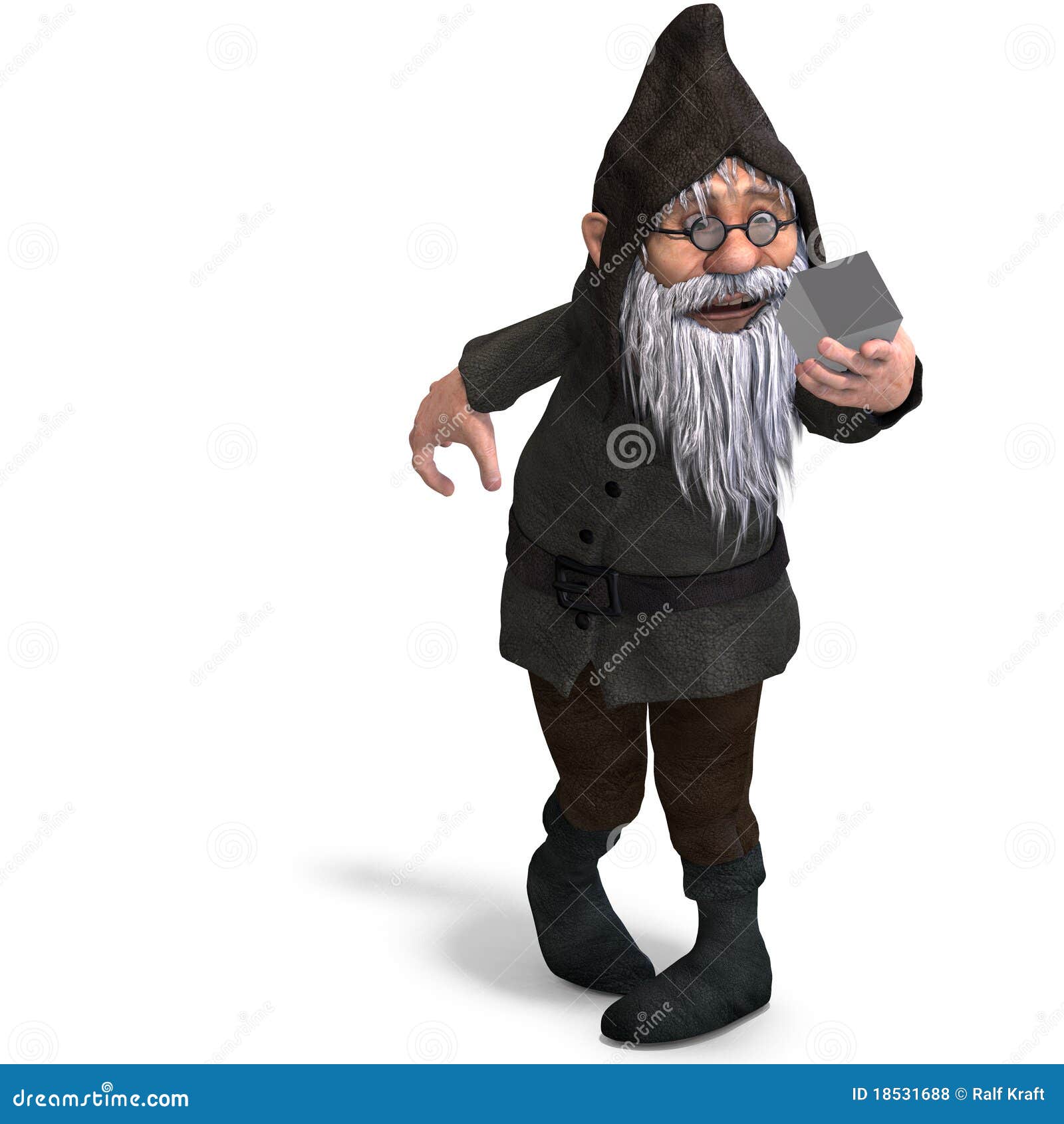 Garden Gnome Angry Emoji. Dwarf Evil Emotions Avatar. Aggressive Vector ...