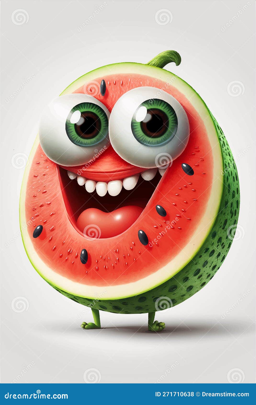 Watermelon Character With Slice Vector | CartoonDealer.com #90523249 Watermelon Character With Slice Vector | CartoonDealer.com #90523249