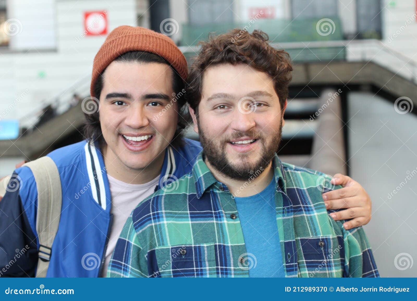 Cute Gay Couple Falling in Love Stock Photo - Image of interracial ...
