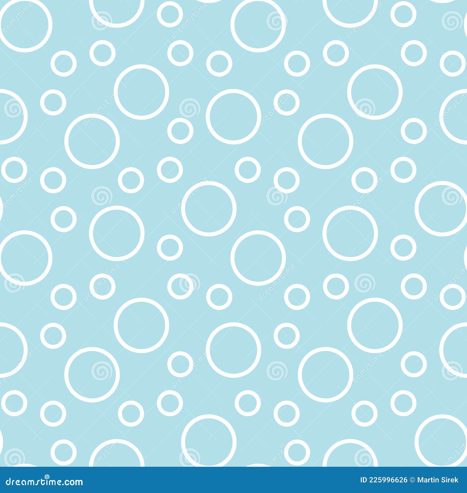 Cute Geometric Bubbles Graphic Print Vector Pattern Stock Vector ...