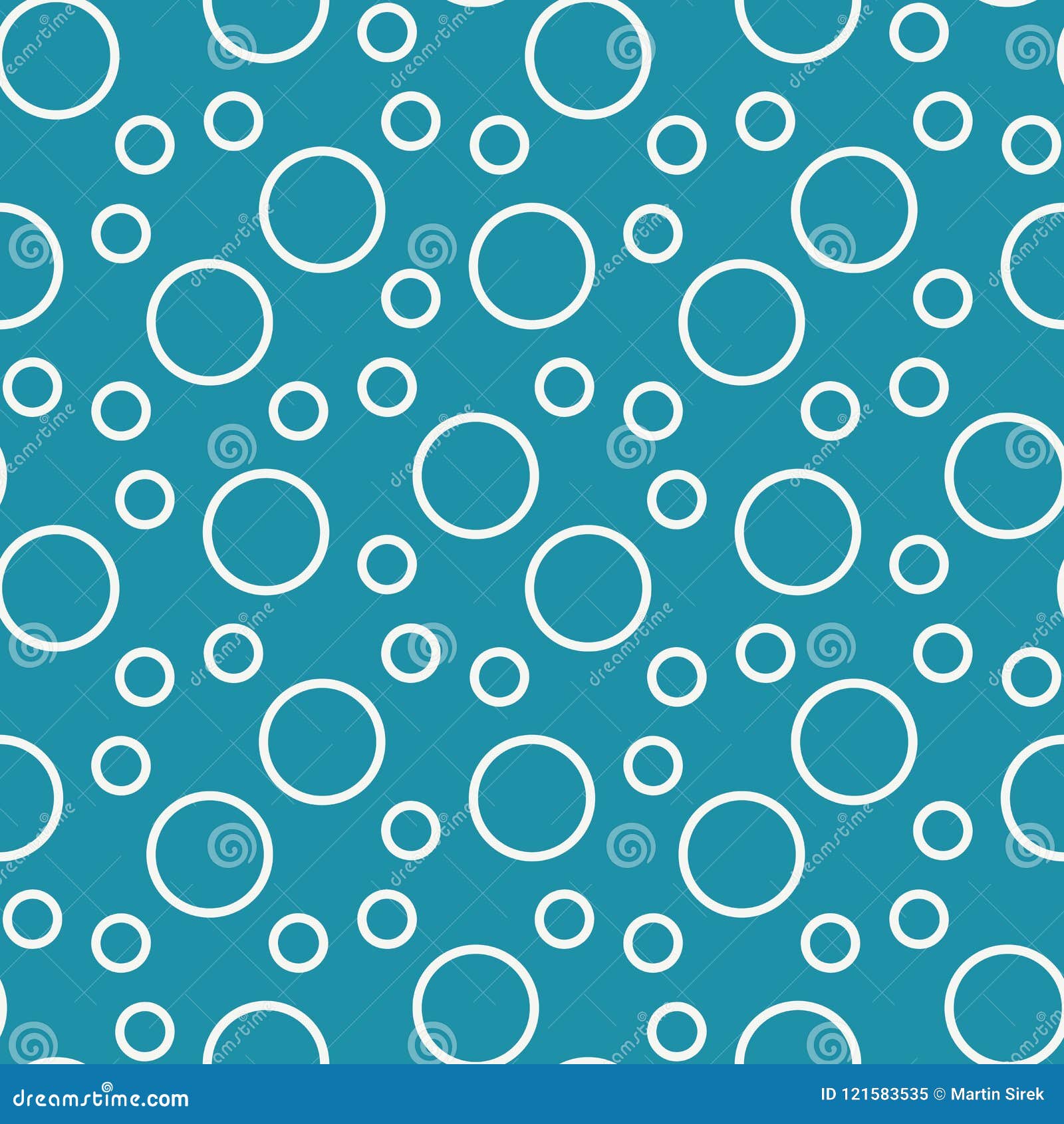 Cute Geometric Bubbles Graphic Print Vector Pattern Stock Vector ...
