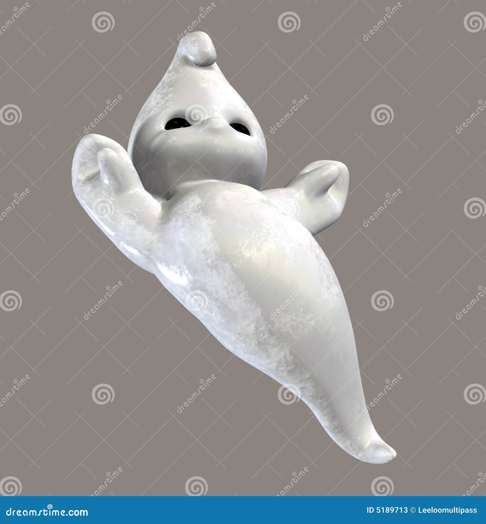 Cute Ghost stock illustration. Illustration of cute, funny - 5189713