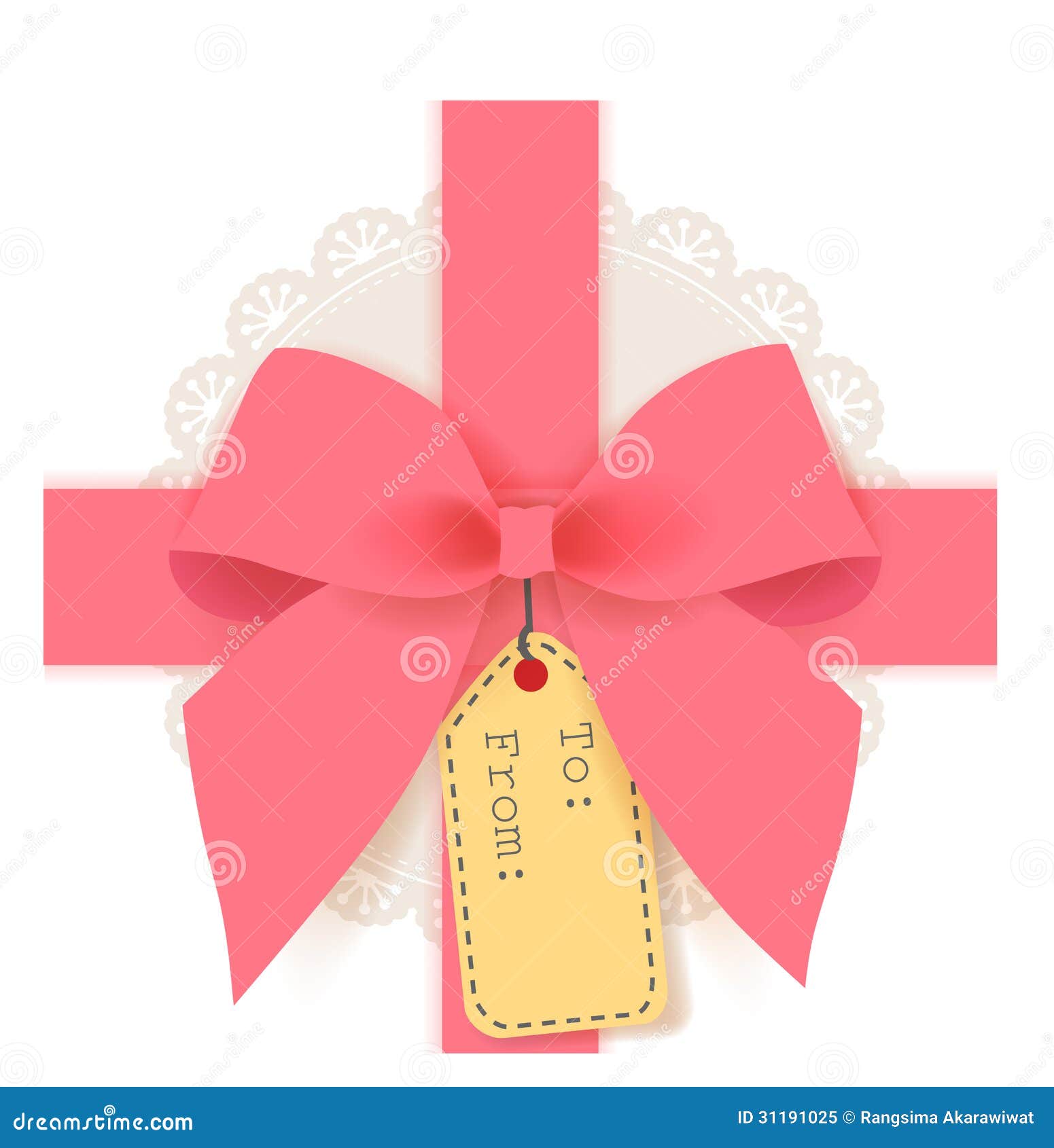 Cute Gift Voucher Certificate Coupon Design Template Vector ...