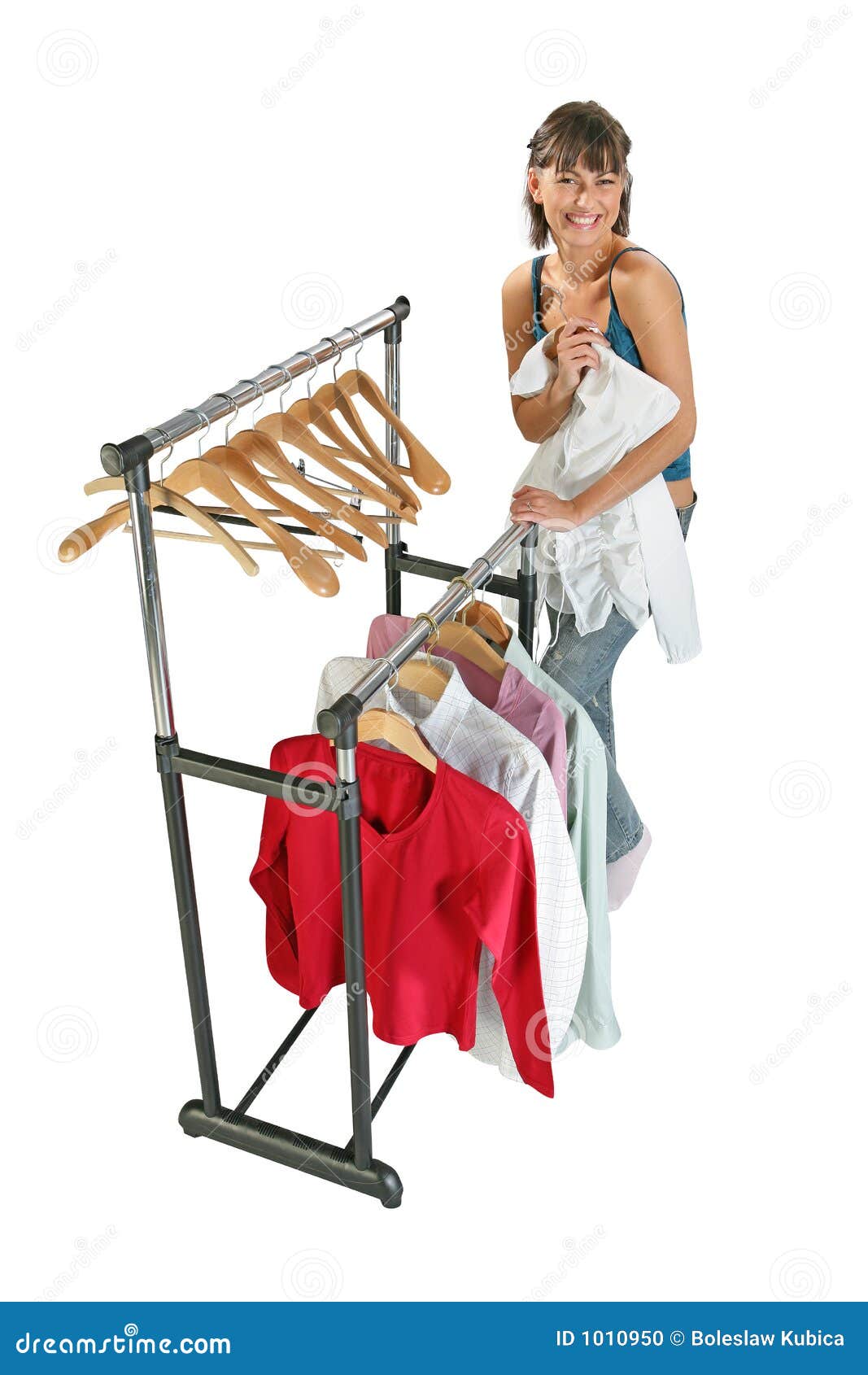Cute Girl Changing Her Clothes Stock Photo - Image of sassy, female ...