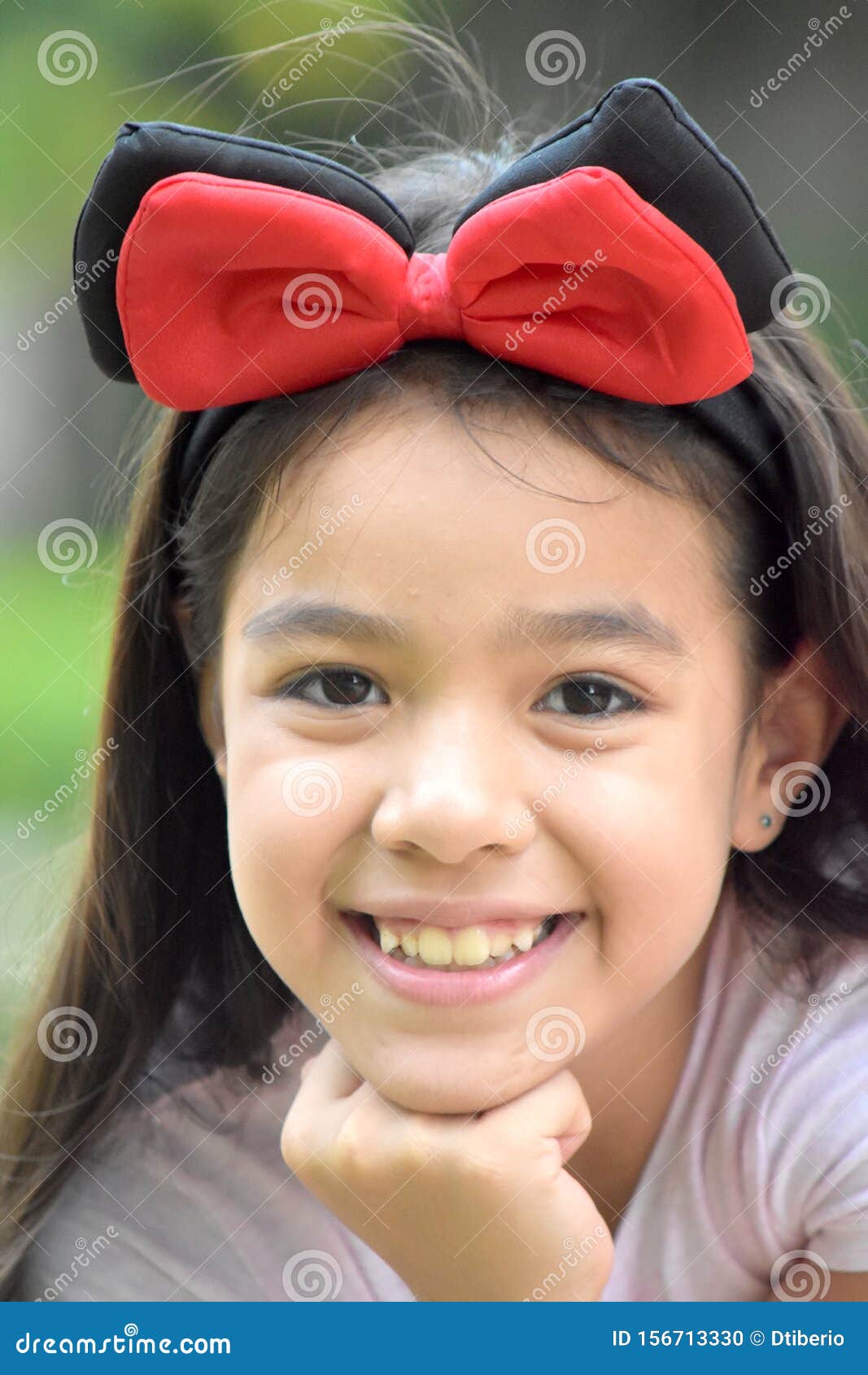 A Cute Girl Child Smiling stock photo. Image of juvenile - 156713330