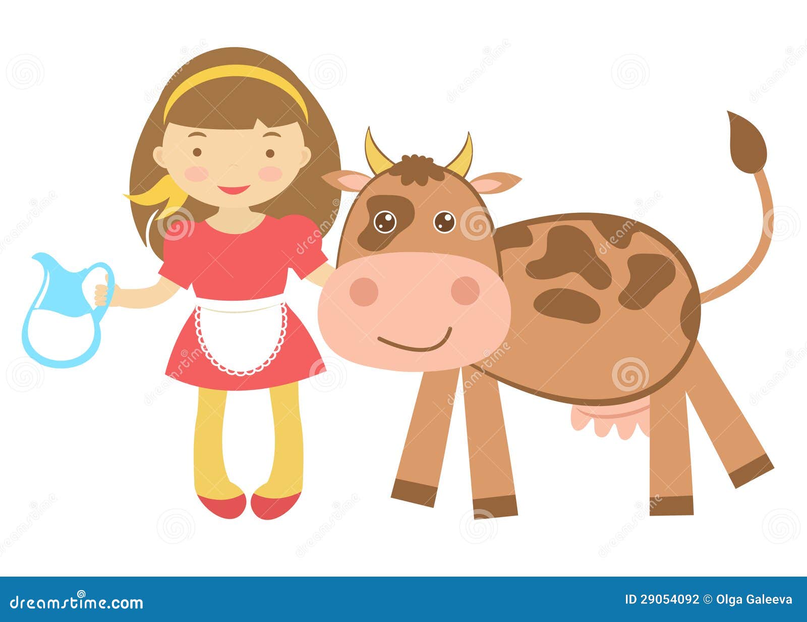 Female Cow Cartoon