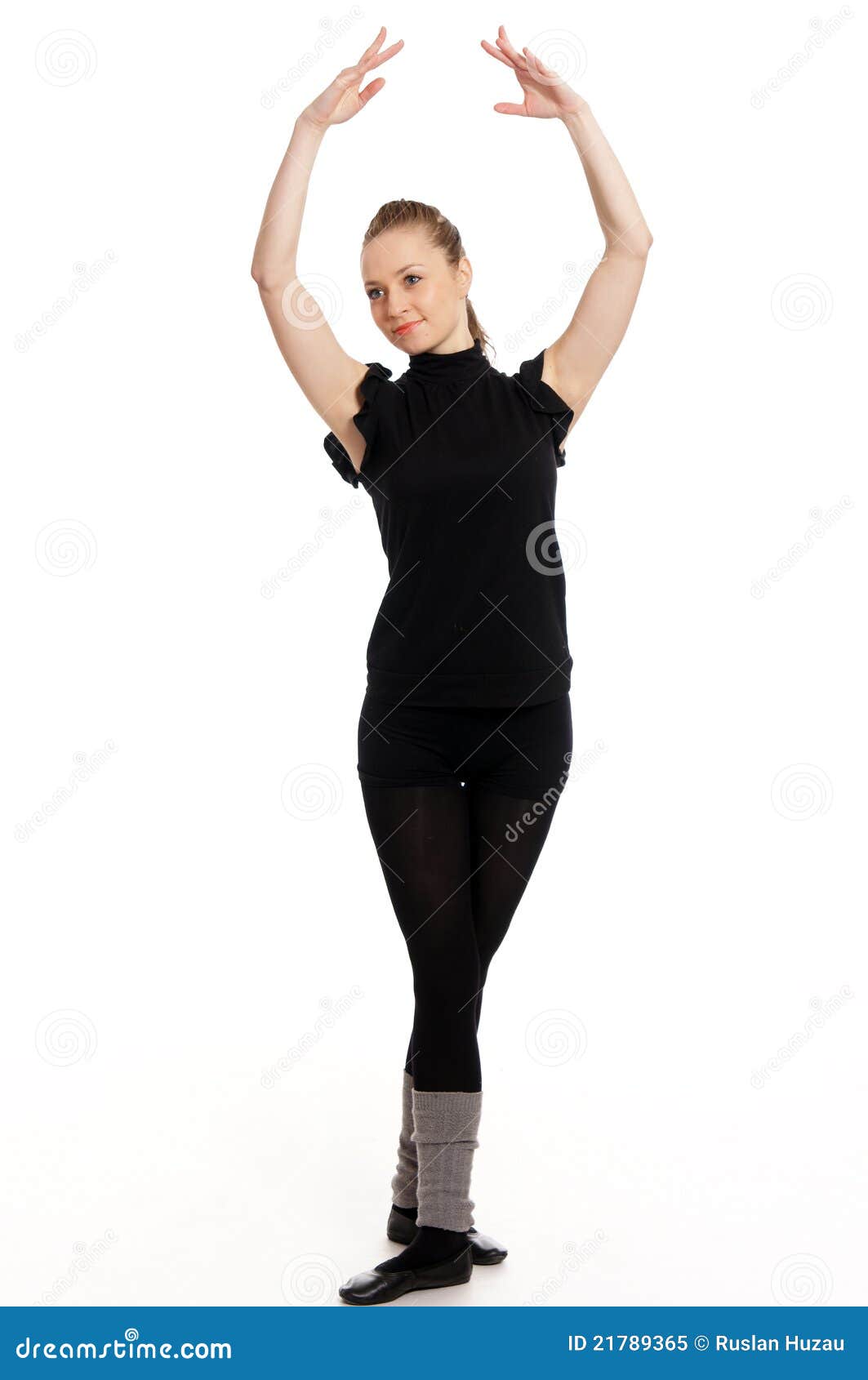 Cute girl dancing stock image. Image of lifestyle, friendly - 21789365