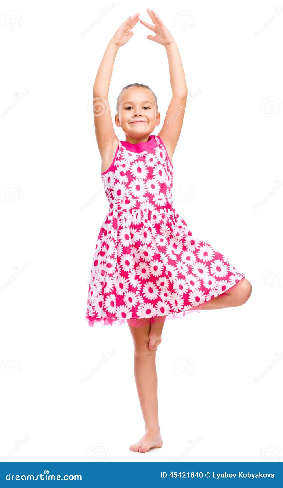 Cute girl dancing stock photo. Image of eastern, face - 45421840