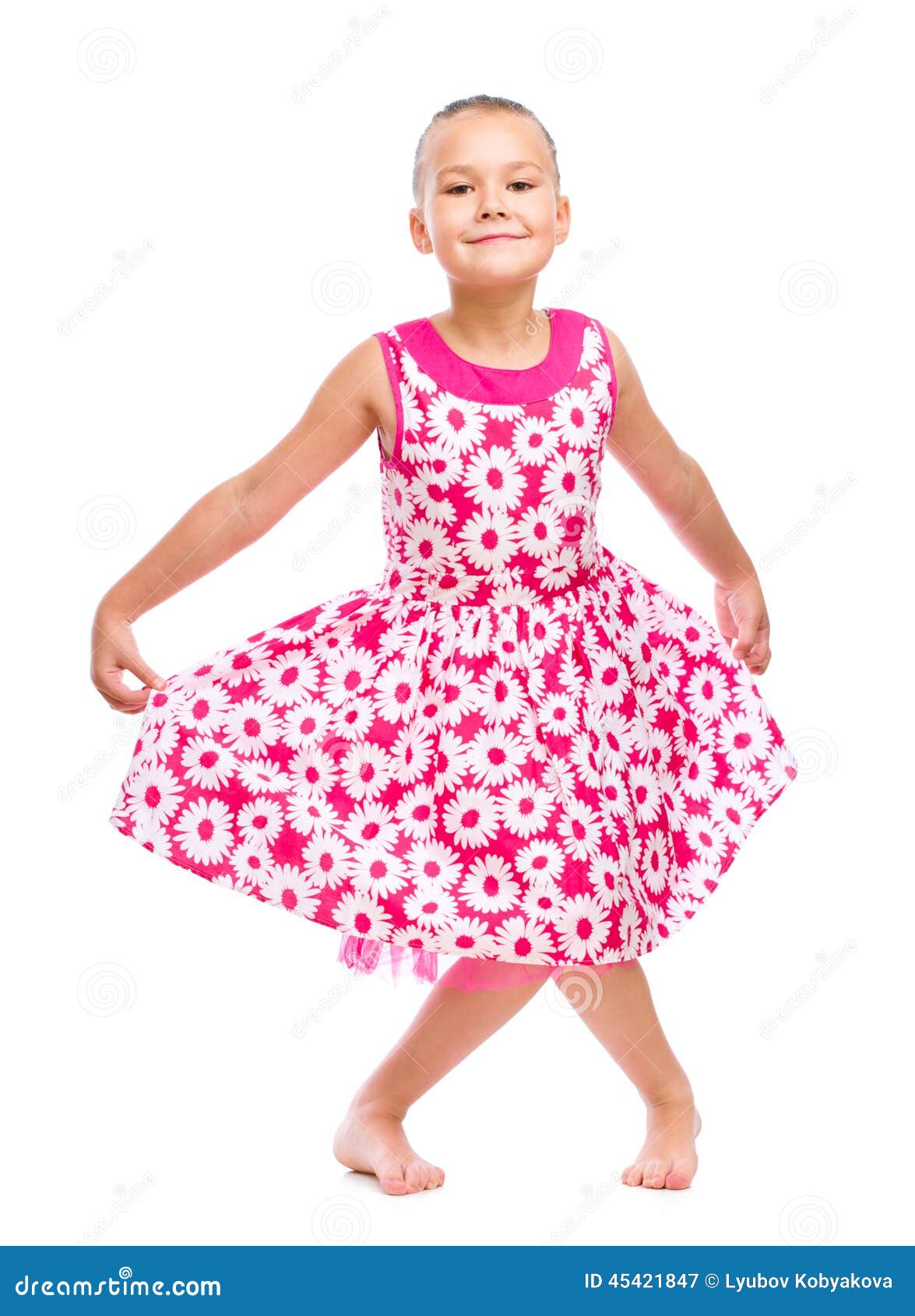 Cute girl dancing stock image. Image of human, glamor - 45421847