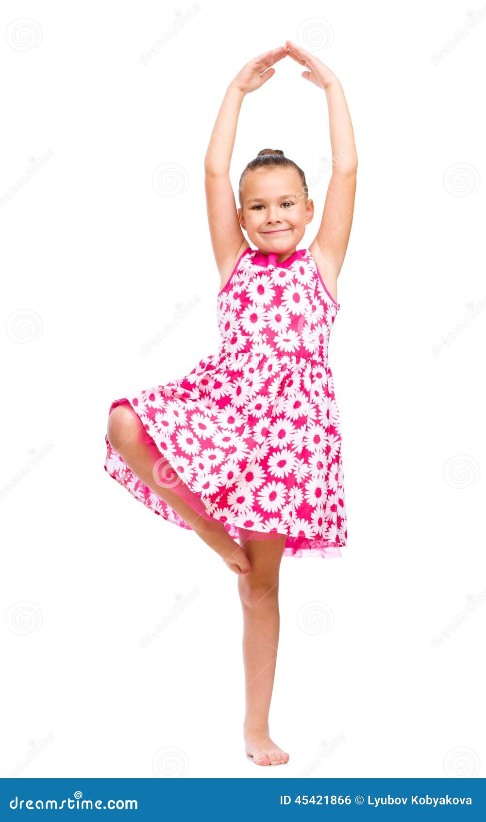 Cute girl dancing stock photo. Image of girl, dance, face - 45421866