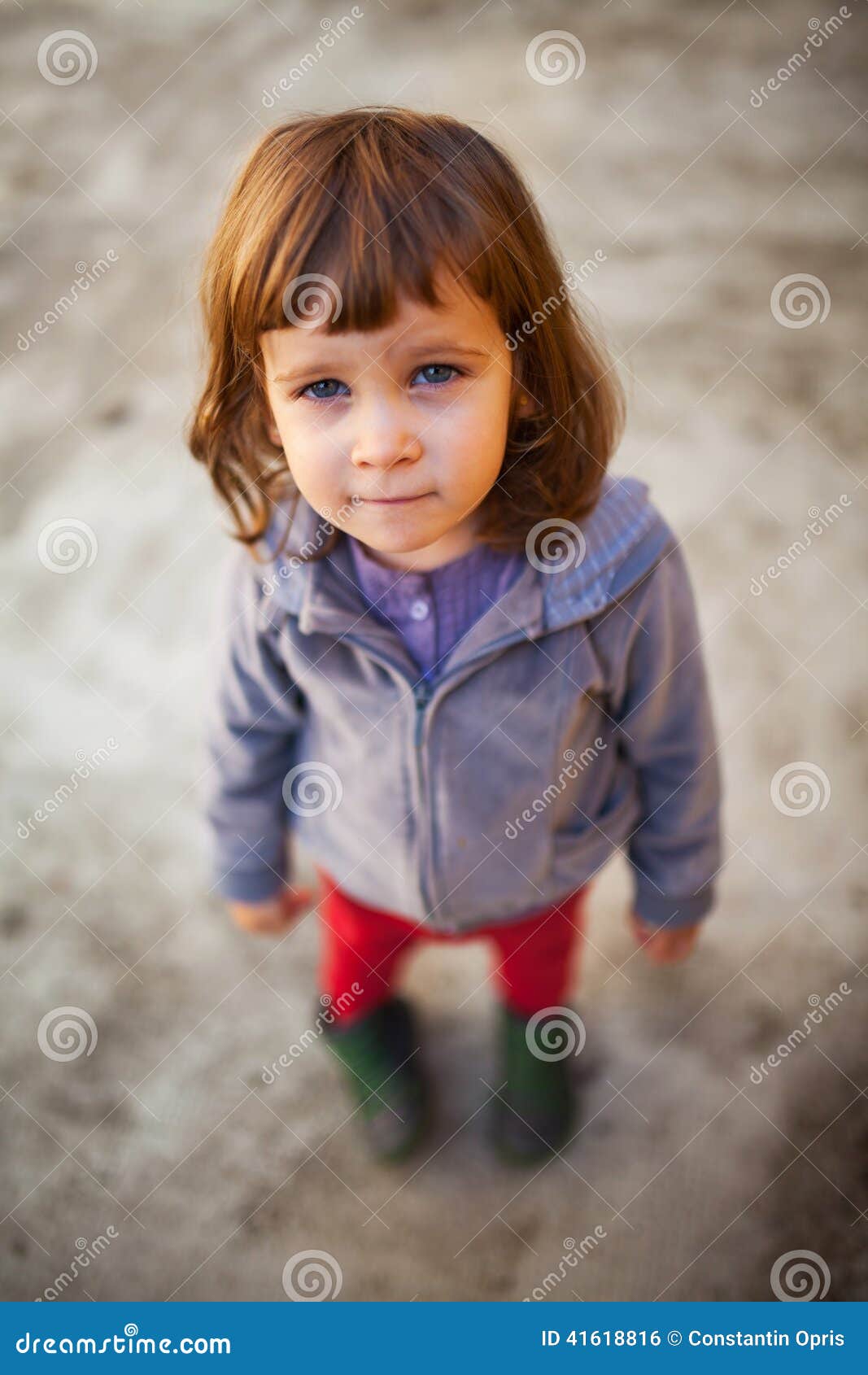 Cute girl looking up stock photo. Image of looking, toddler - 41618816