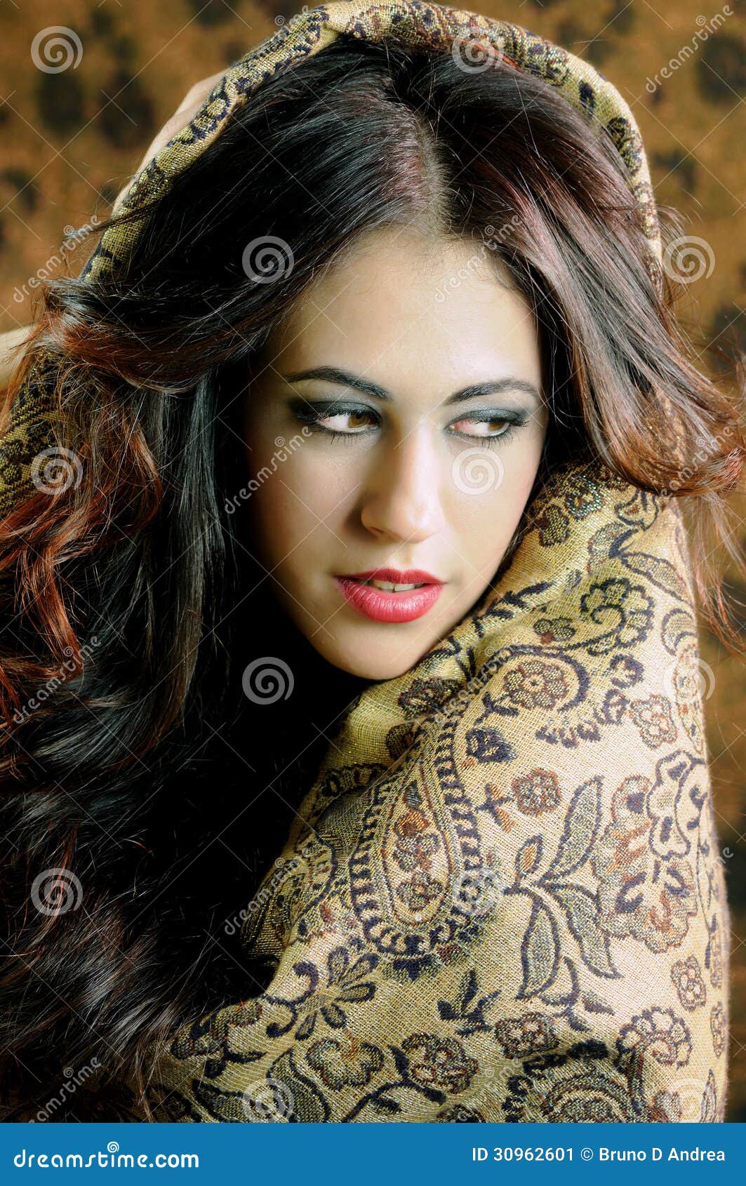 Cute Girl Mediterranean Type Stock Image Image Of Mediterranean Cute 30962601 0242