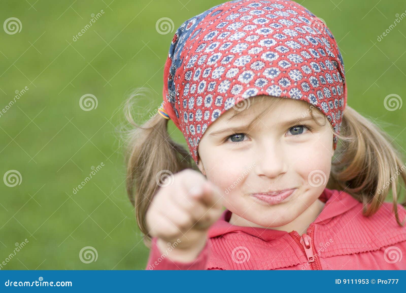 Cute girl portrait stock image. Image of emotional, joyful - 9111953