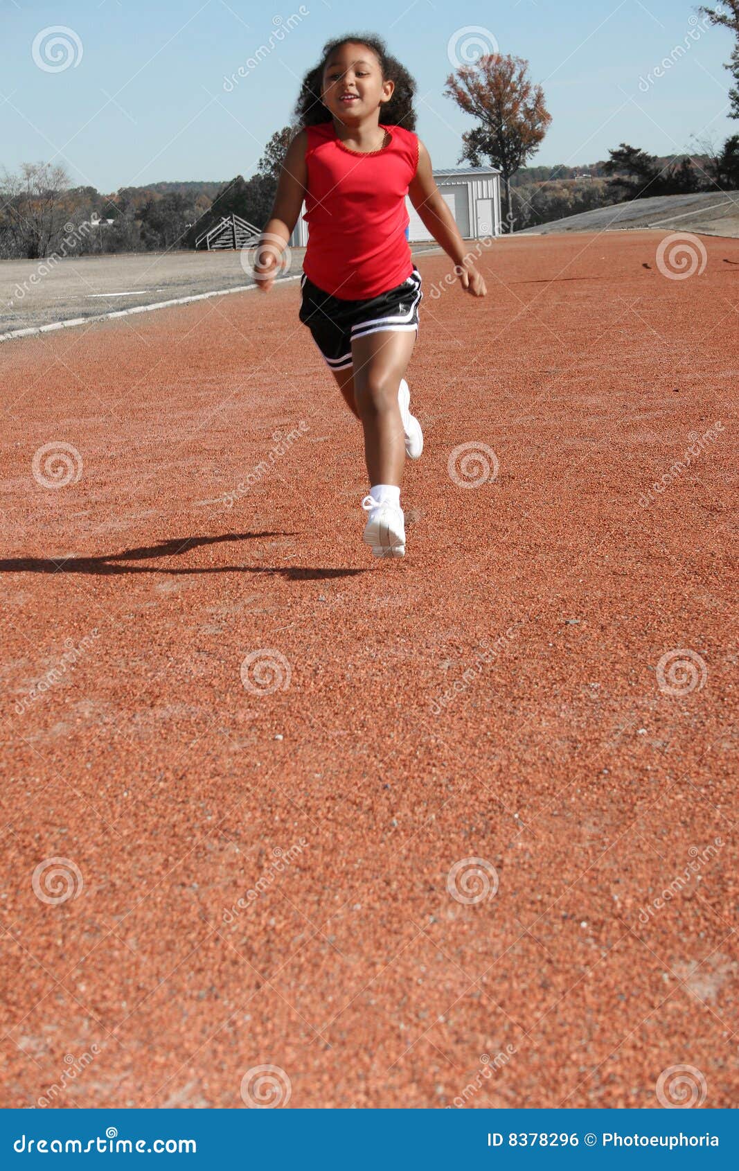 Cute girl running stock photo. Image of race, smiling - 8378296