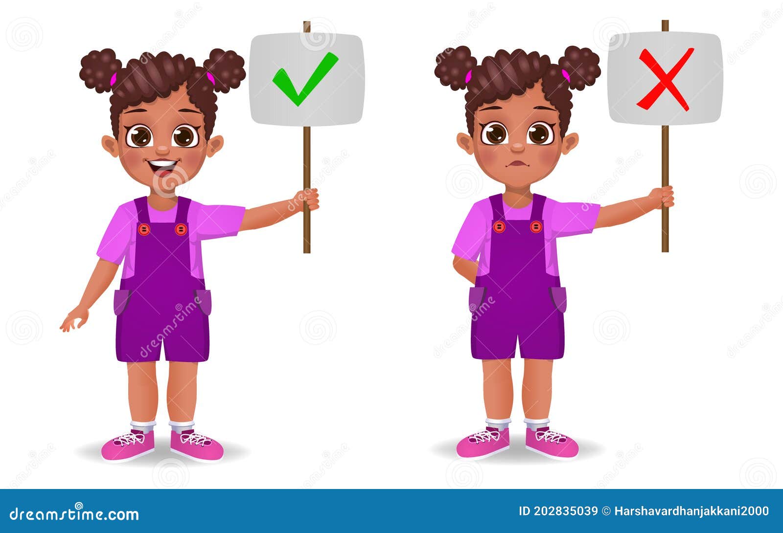 Girl In Wrong Sitting Posture At Computer Cartoon Vector ...