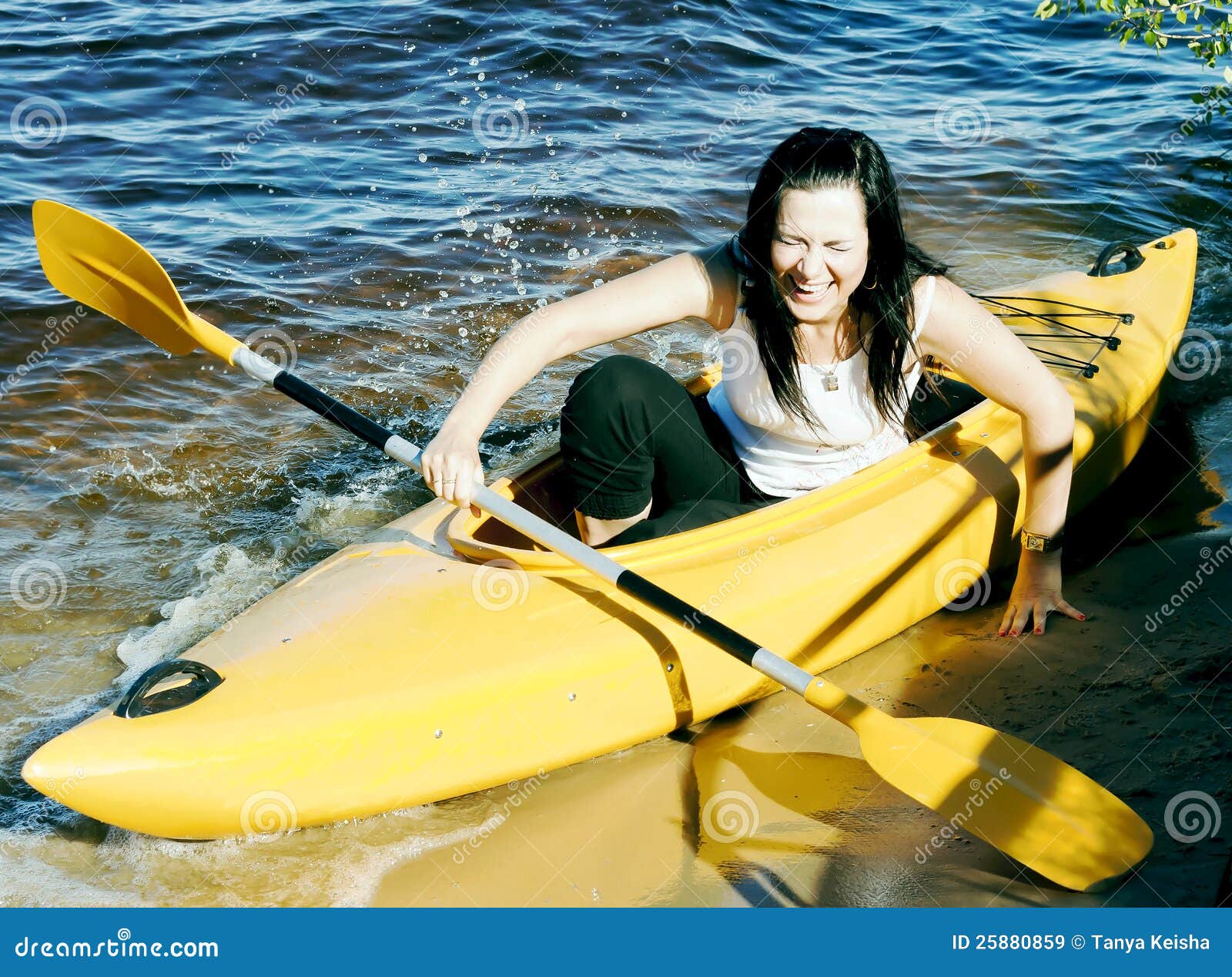 Kayak Girl Image at Tayla Thornton blog