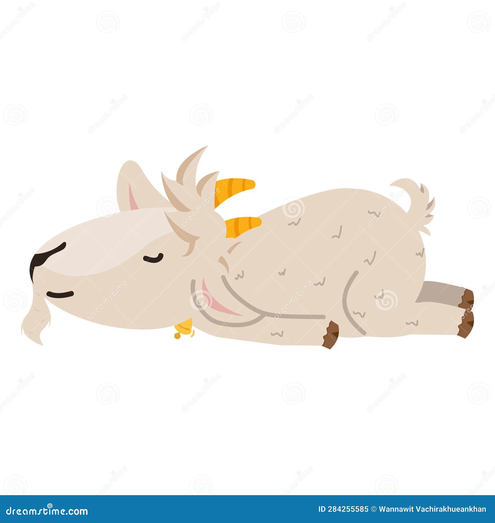 Elf Sleeping Bad Character Cartoon | CartoonDealer.com #116937175