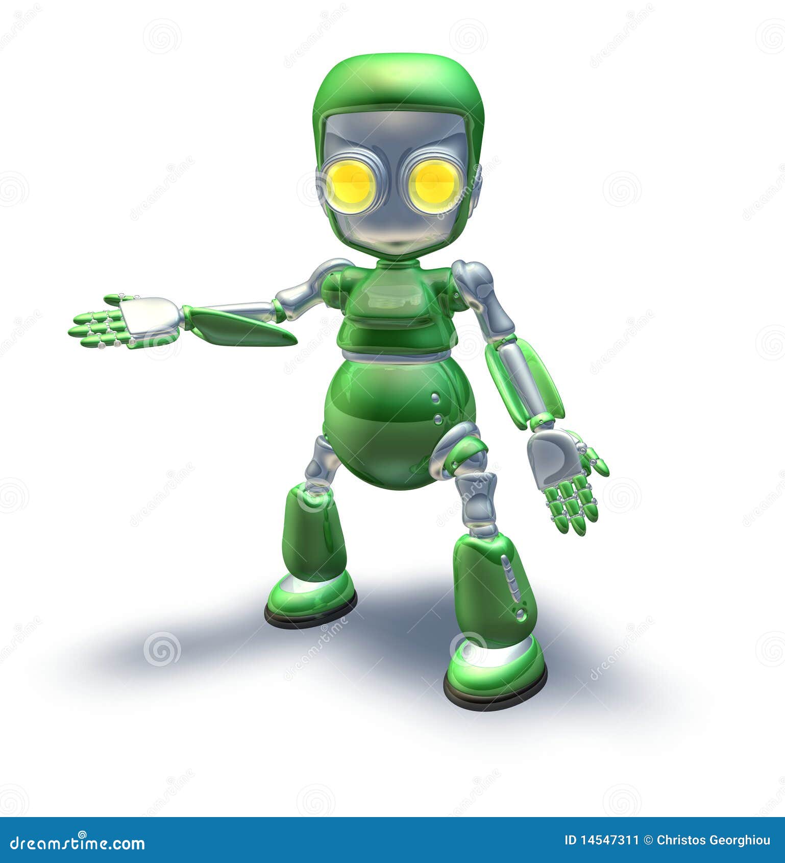 Robot Character Vector Set. Robotic Characters Showing Signage Symbol ...