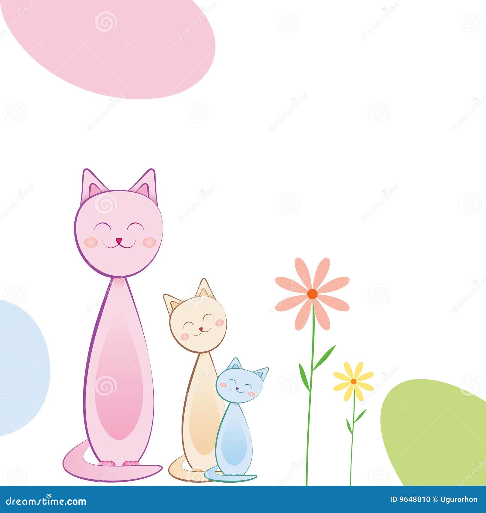 Cute Greeting Card Of Graduation Cartoon Illustration | CartoonDealer ...