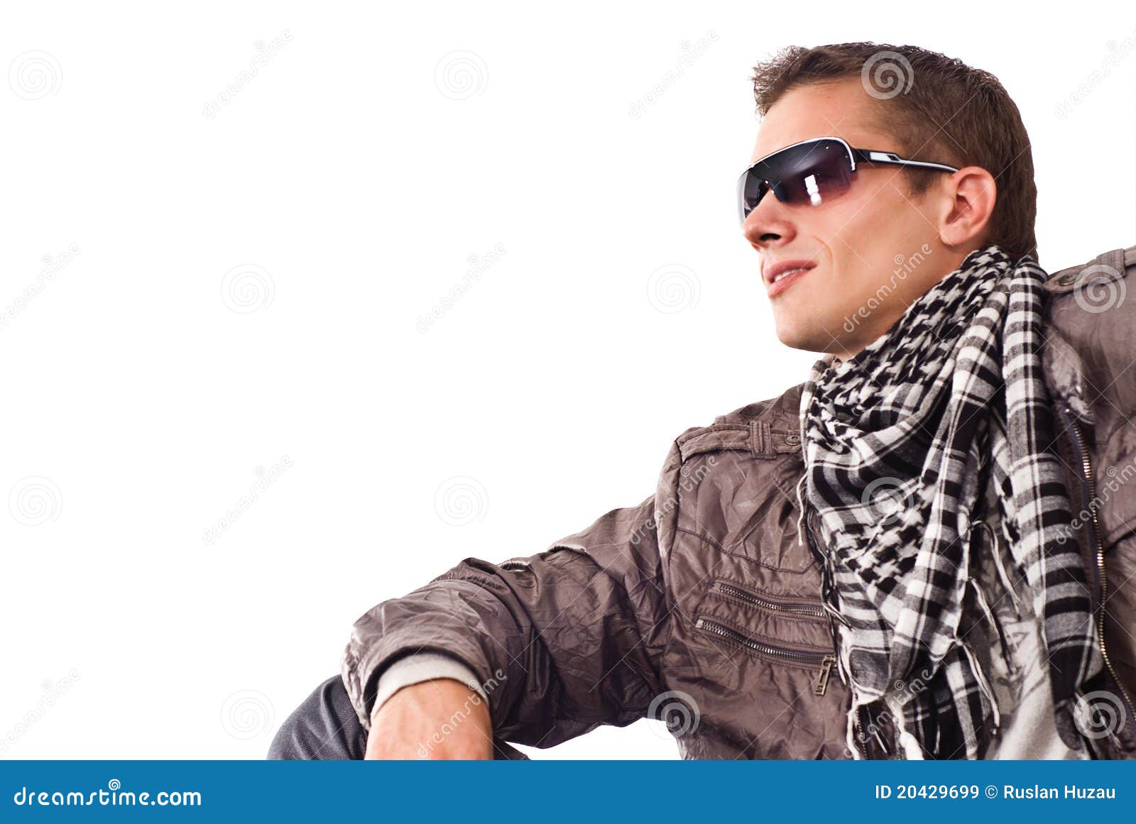 Cute guy portrait stock image. Image of lifestyle, dreams - 20429699
