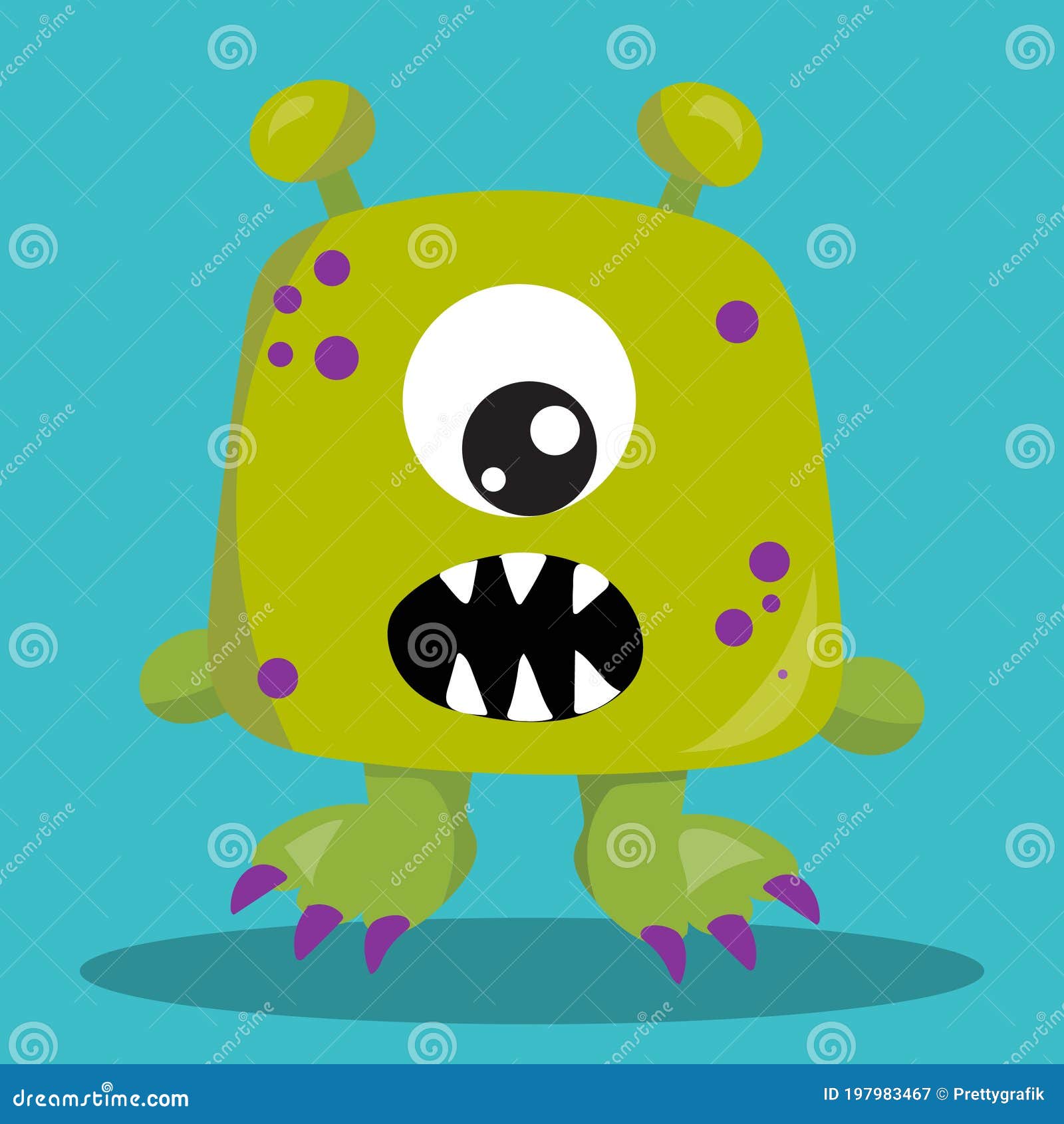 Moster Cartoons, Illustrations & Vector Stock Images - 211 Pictures to ...