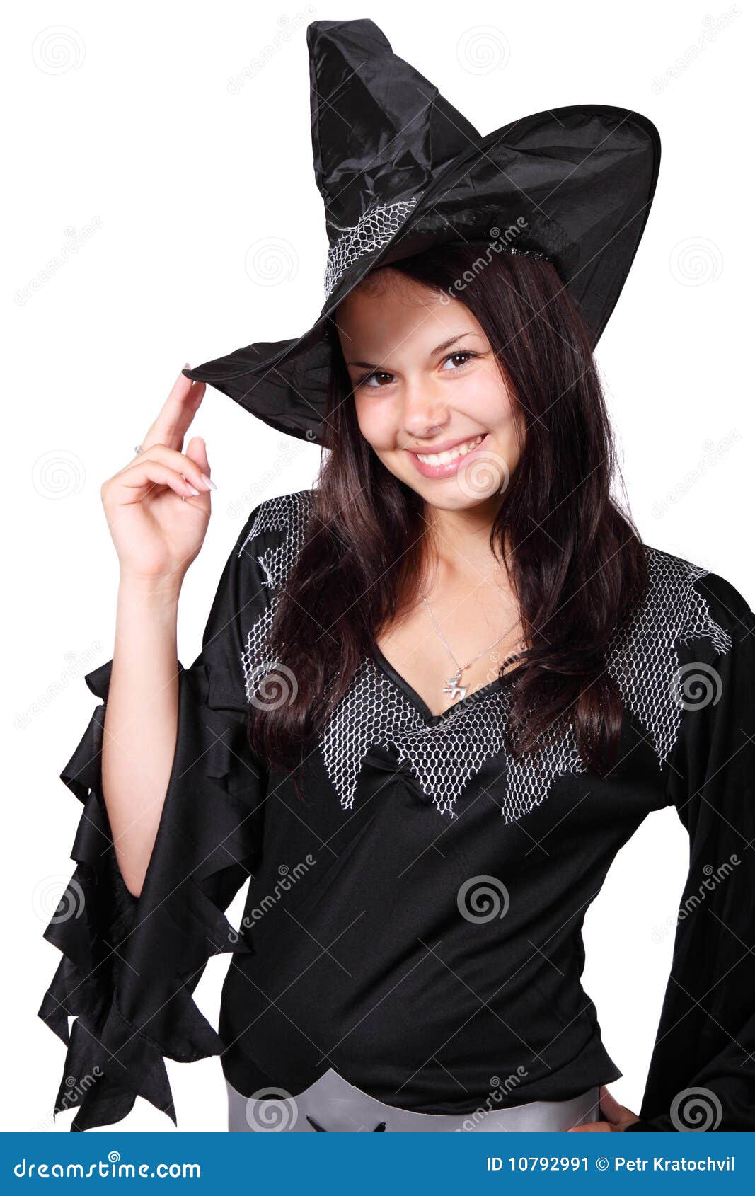Cute Halloween Witch stock image. Image of costume, witch - 10792991