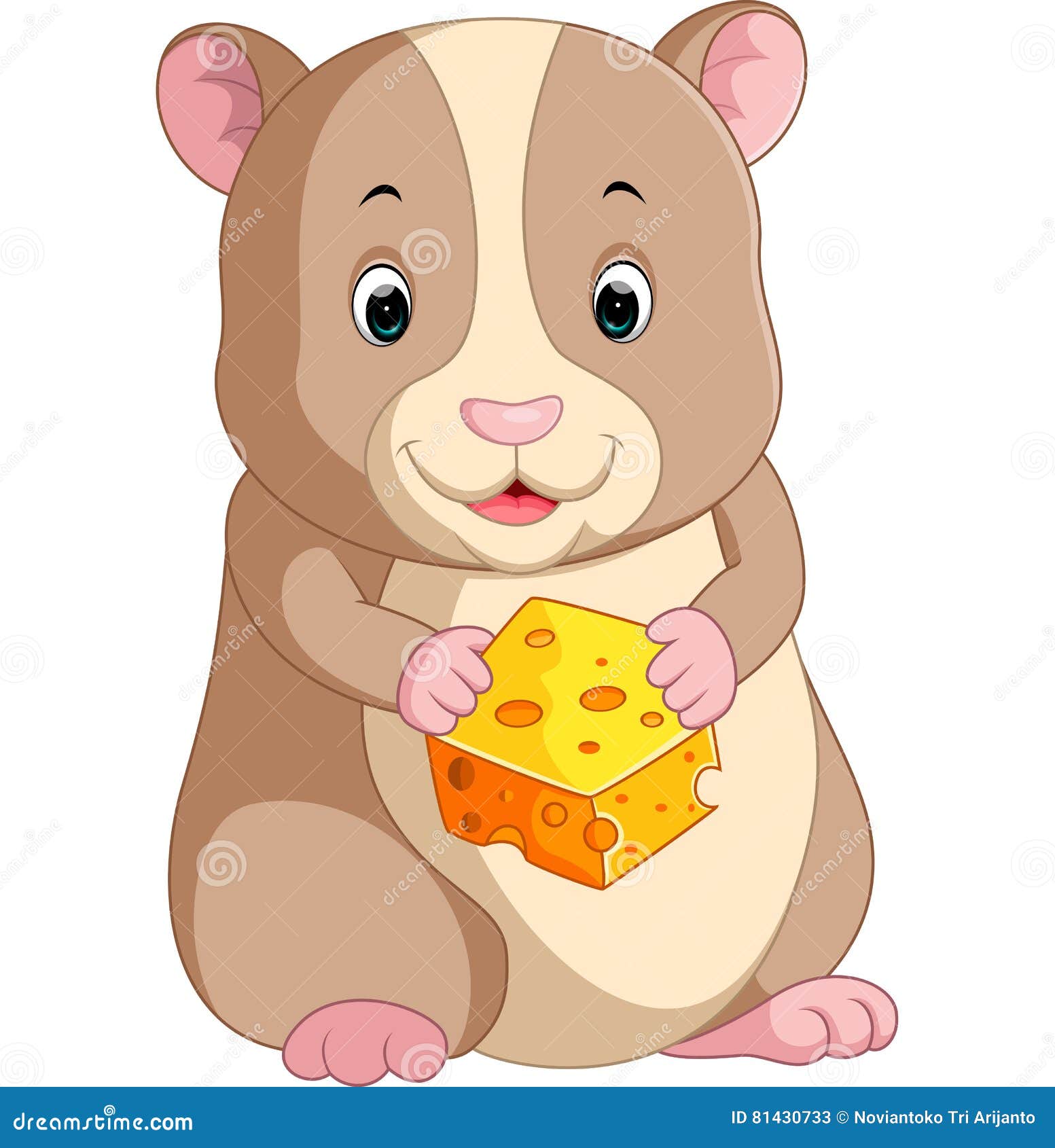 Cute Hamster Cartoon | CartoonDealer.com #81430733