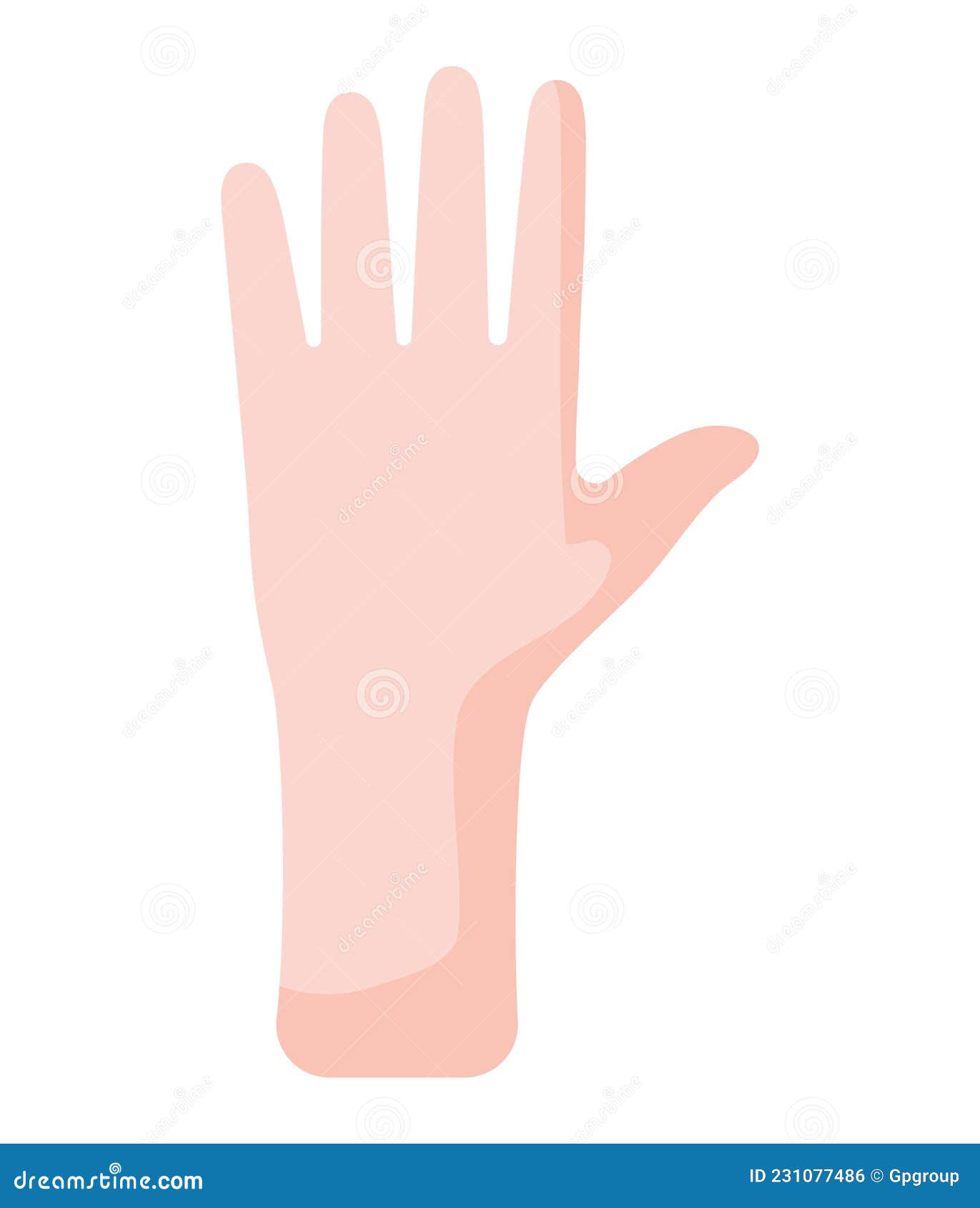 Cute hand design stock vector. Illustration of claw - 231077486