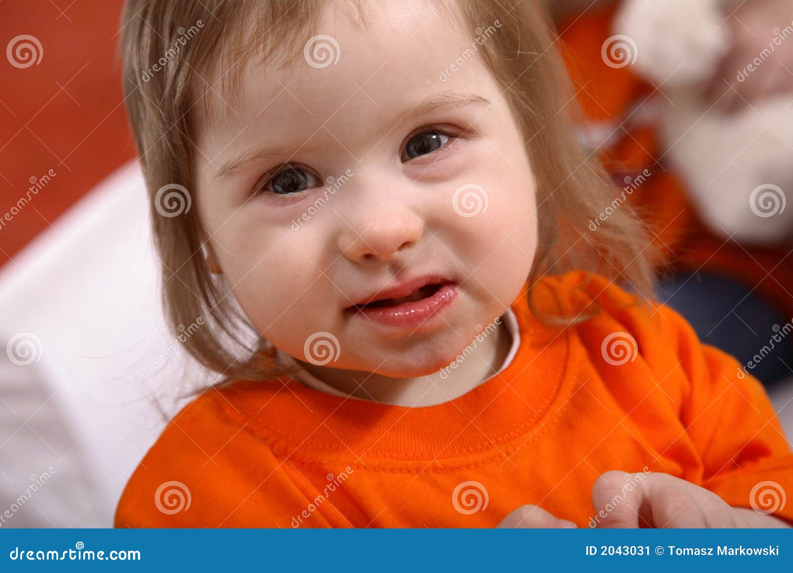 Cute Handicapped Toddler stock image. Image of baby, relaxing - 2043031