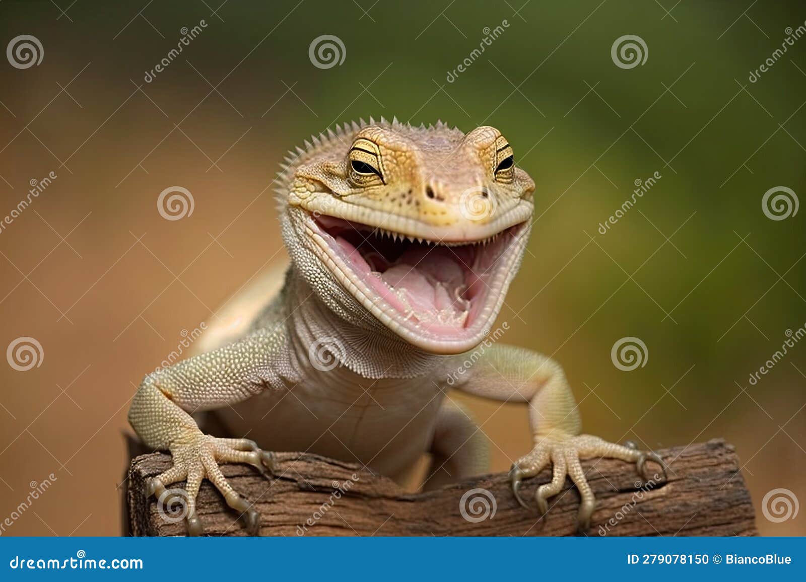 A cute happy lizard stock illustration. Illustration of generated ...