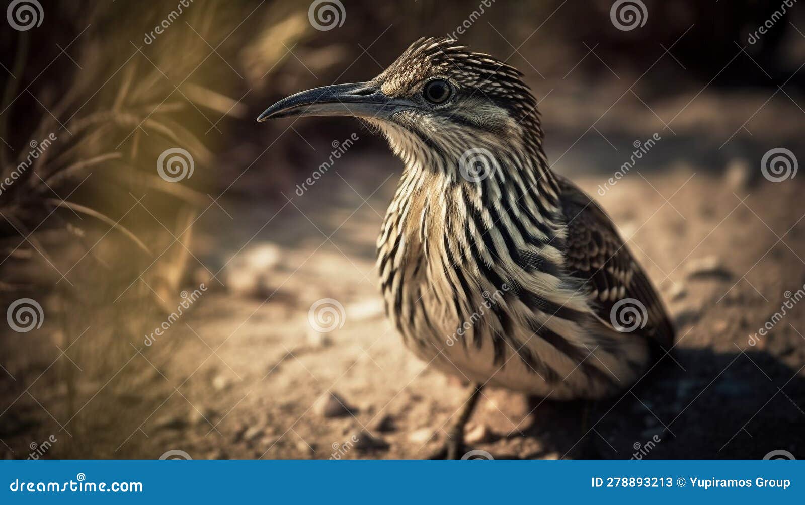A Cute Hawk Perching on a Branch, Looking at Camera Generated by AI ...