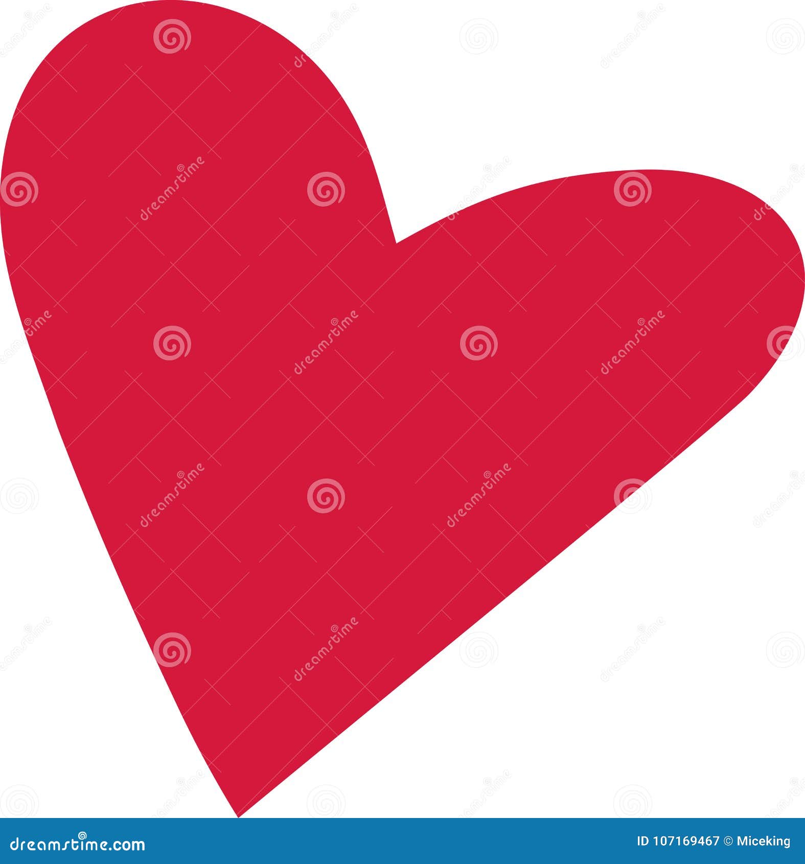 Cute heart vector stock vector. Illustration of shape - 107169467