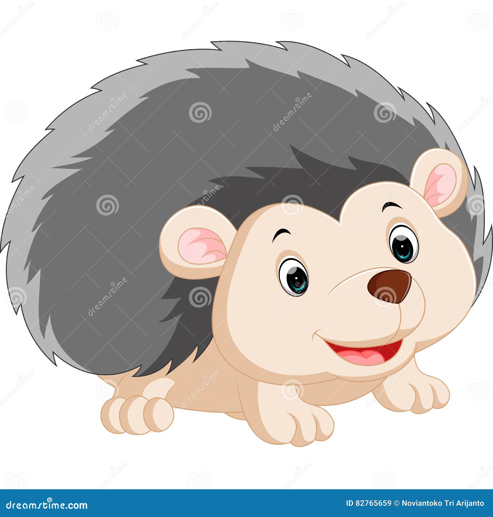 Hedgehog Cartoon Royalty-Free Stock Photo | CartoonDealer.com #57524265
