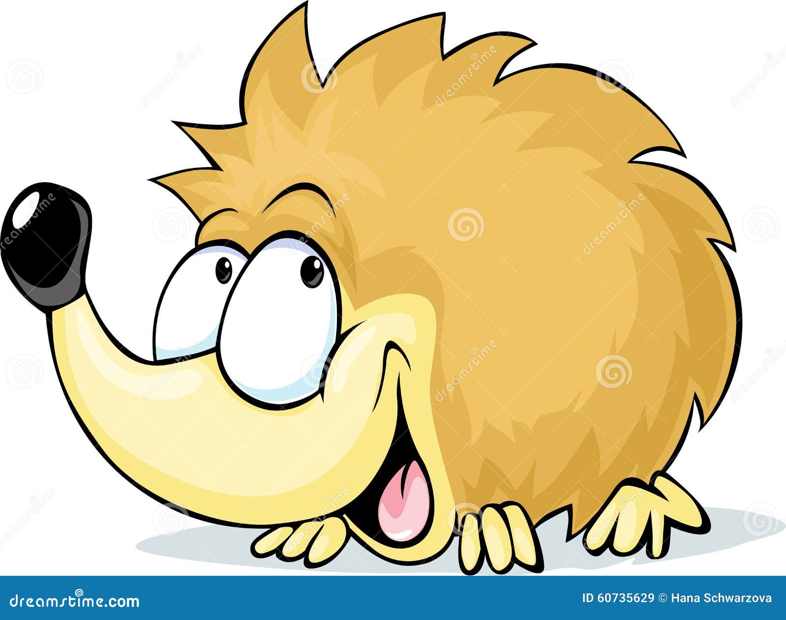 Cute Hedgehog - Vector Illustration Stock Vector - Illustration of ...