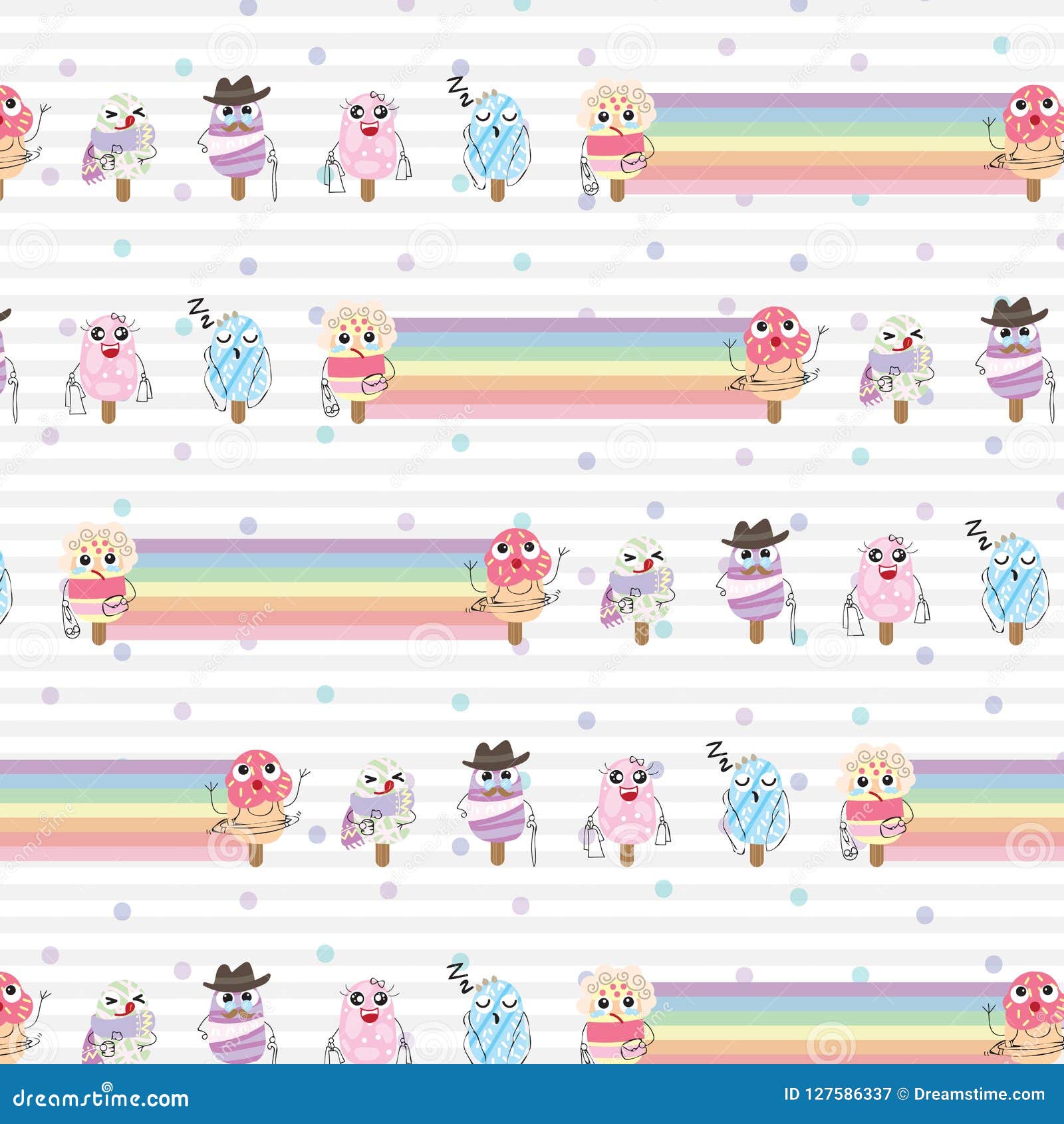 Ice Cream Character With Bomb Detonator Royalty-Free Cartoon ...