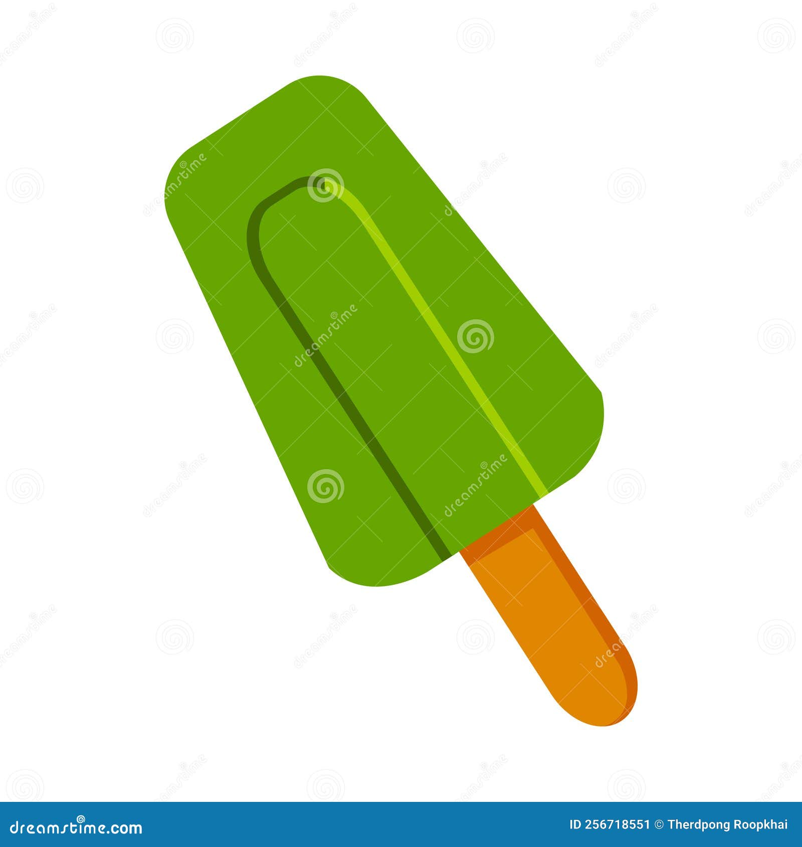 Cute of ice pop stock vector. Illustration of milk, glaze - 256718551