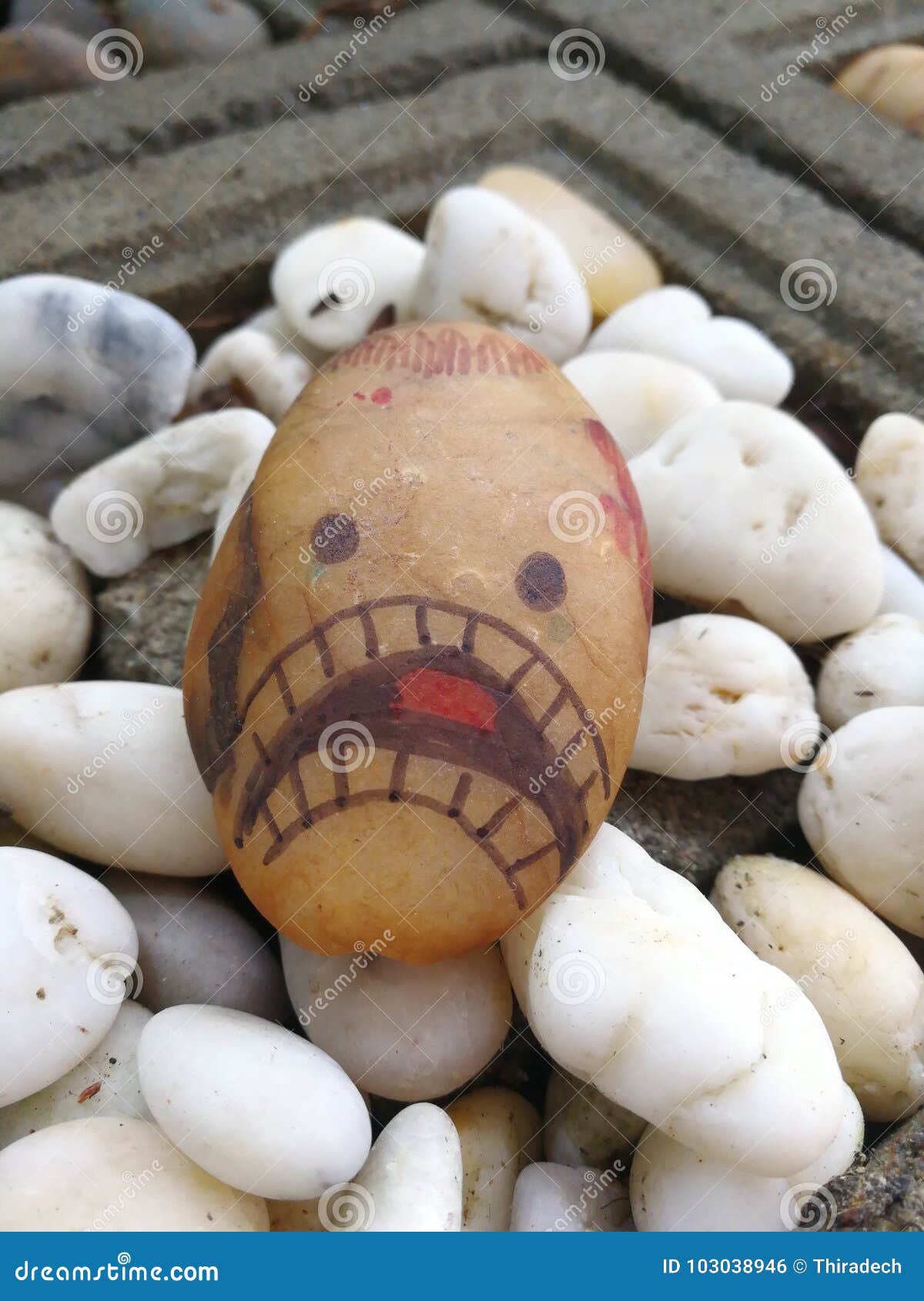 Cute ideas Rock art stock photo. Image of design, decoration - 103038946