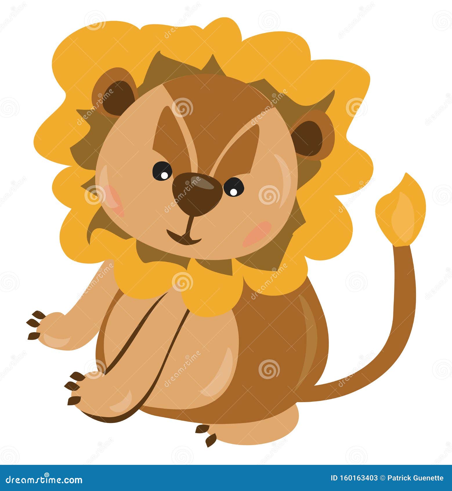 Leon, Vector or Color Illustration Stock Vector - Illustration of drawn ...