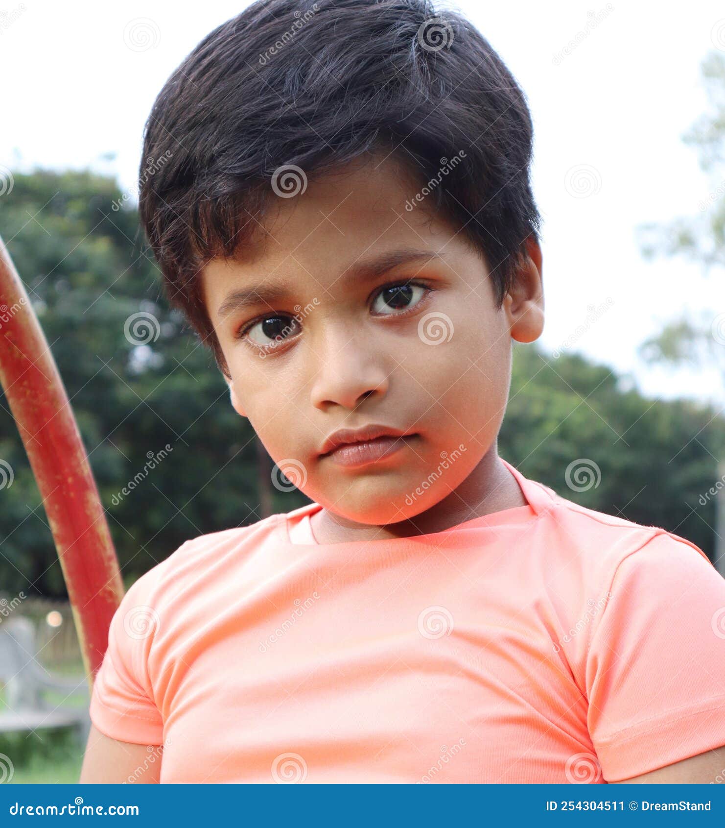 Indian kid portrait stock image. Image of people, person - 254304511