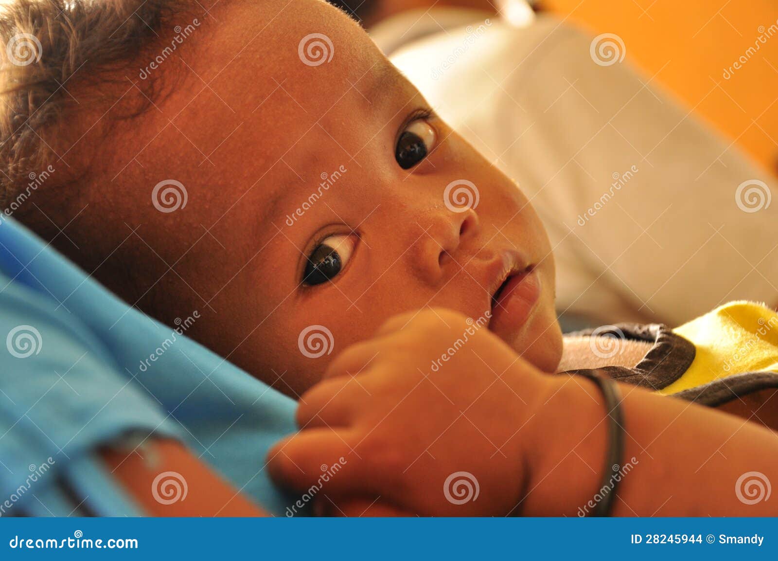 Cute indigenous baby editorial stock image. Image of village - 28245944