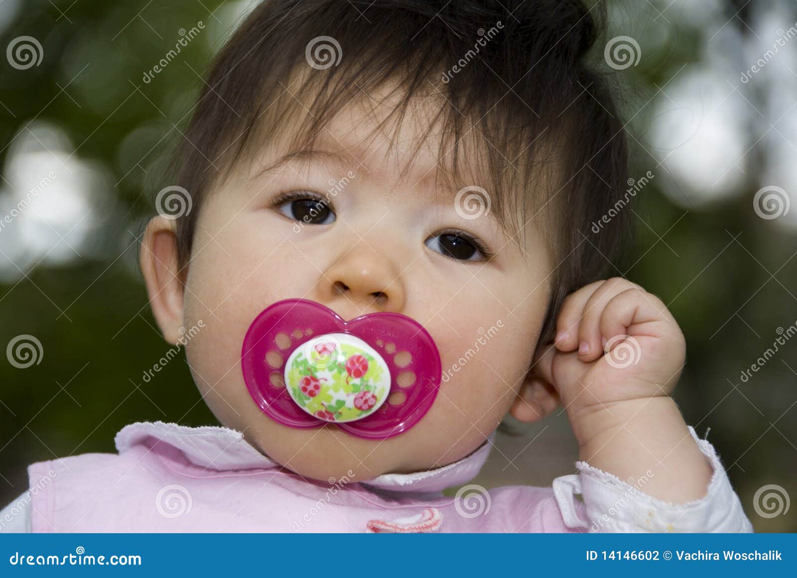Cute innocent girl stock photo. Image of green, happy - 14146602