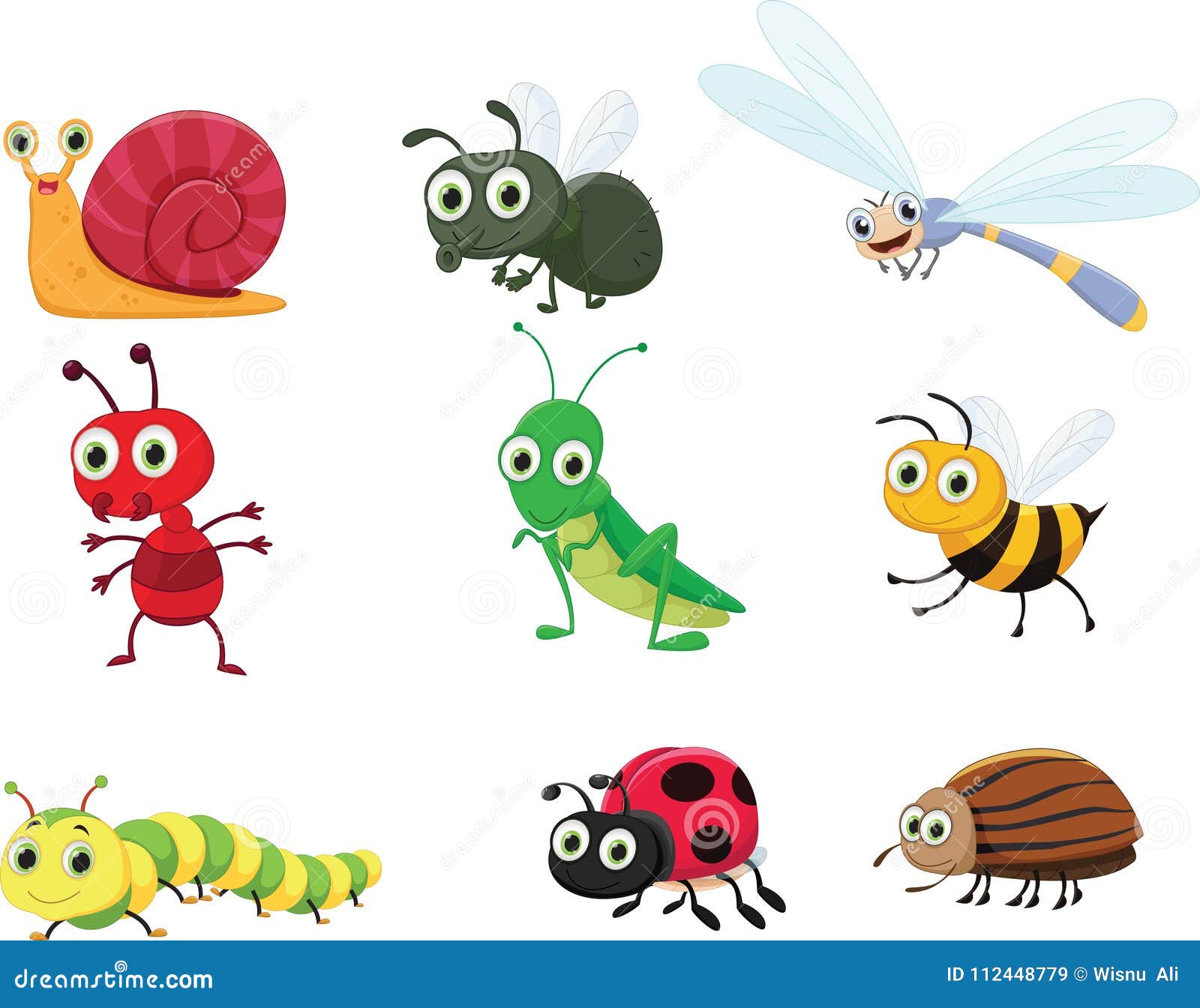 Insect Collection Illustration, Drawing, Engraving, Ink, Line Art ...