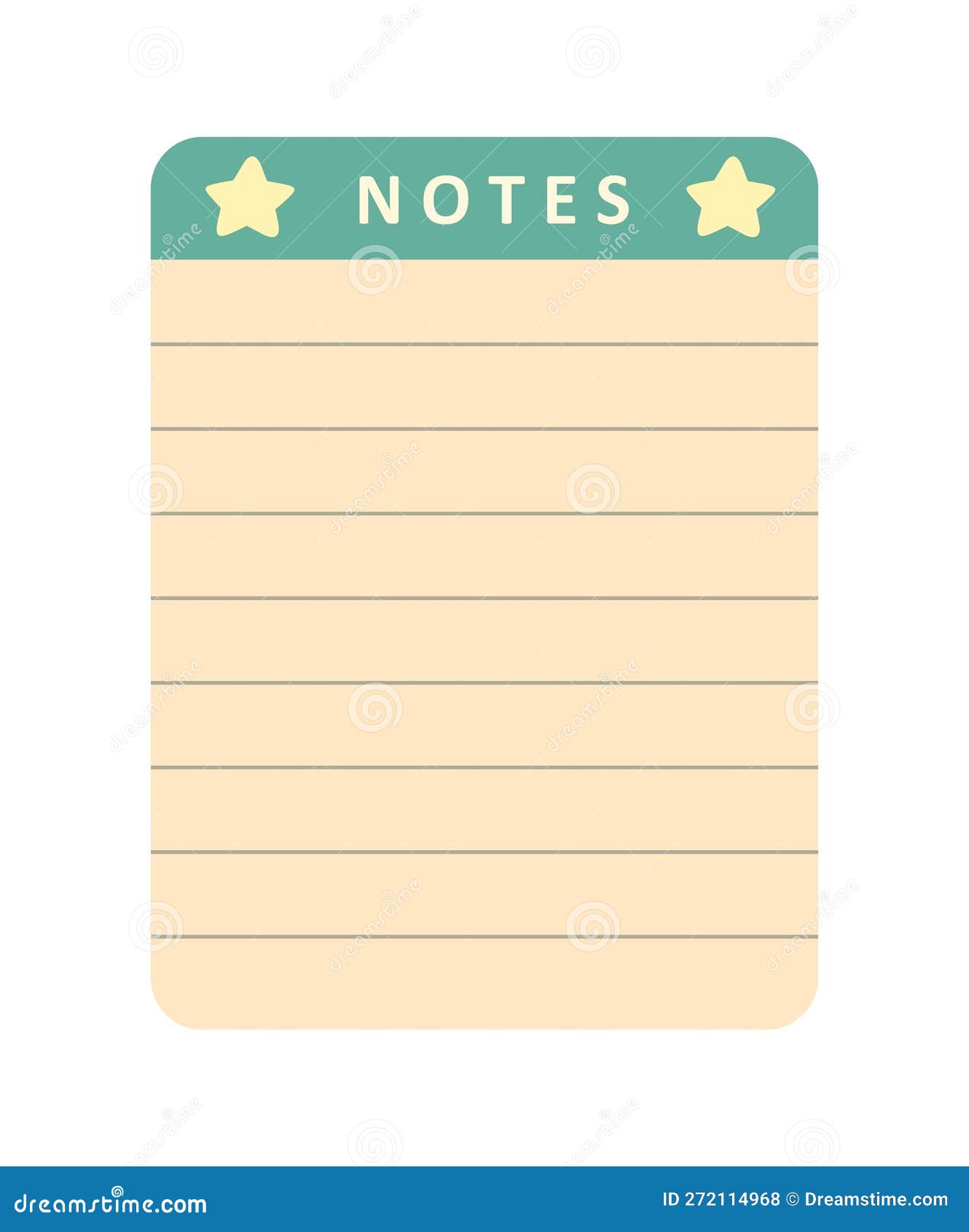 Cute Journal and Planner Design Stock Vector - Illustration of ...