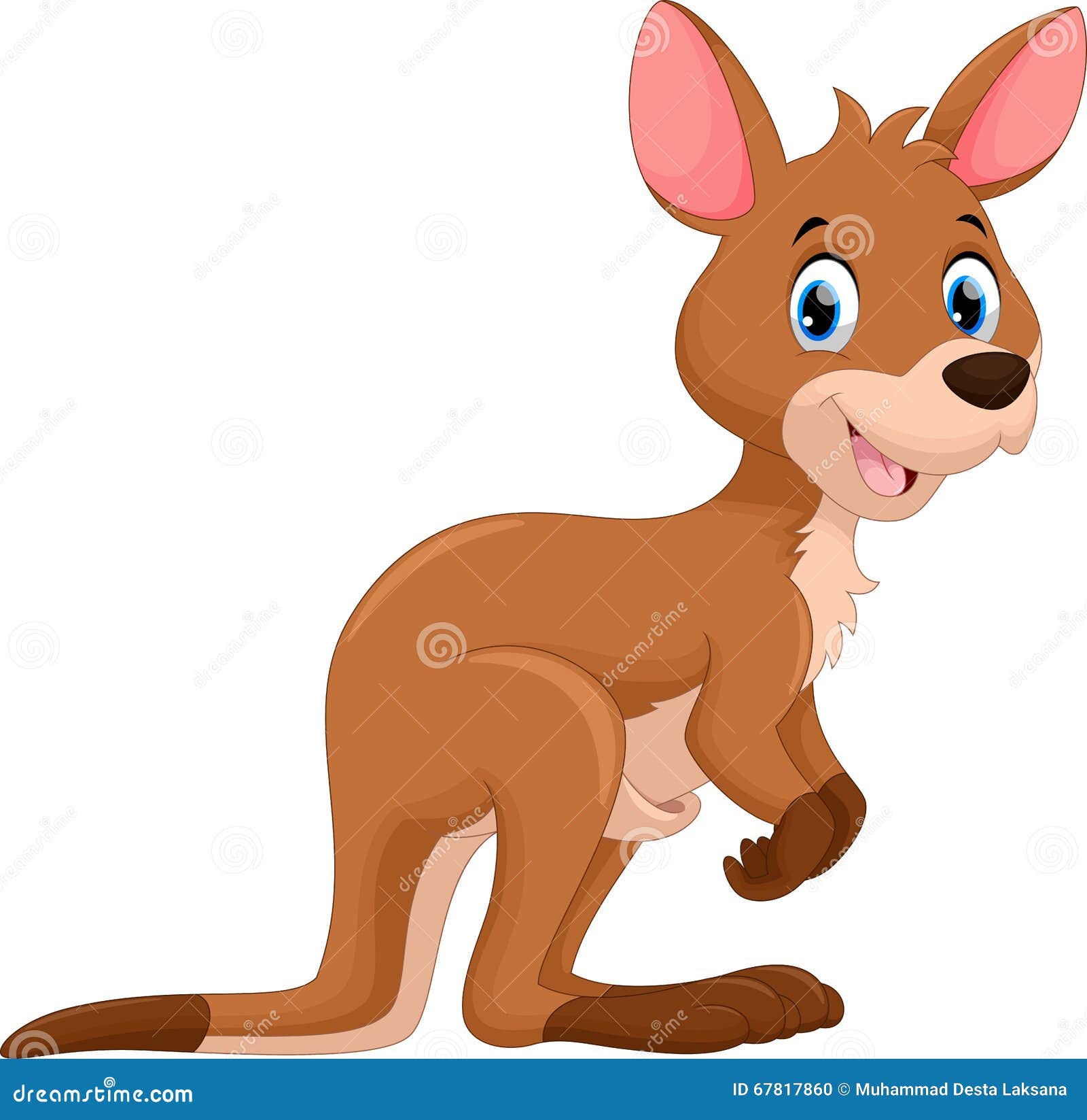 Cute Kangaroo Cartoon | CartoonDealer.com #64928733