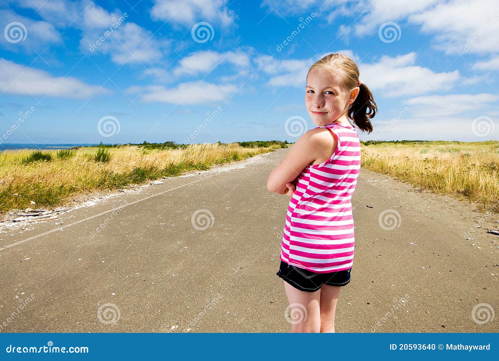 Cute kid looking back stock photo. Image of future, coast - 20593640